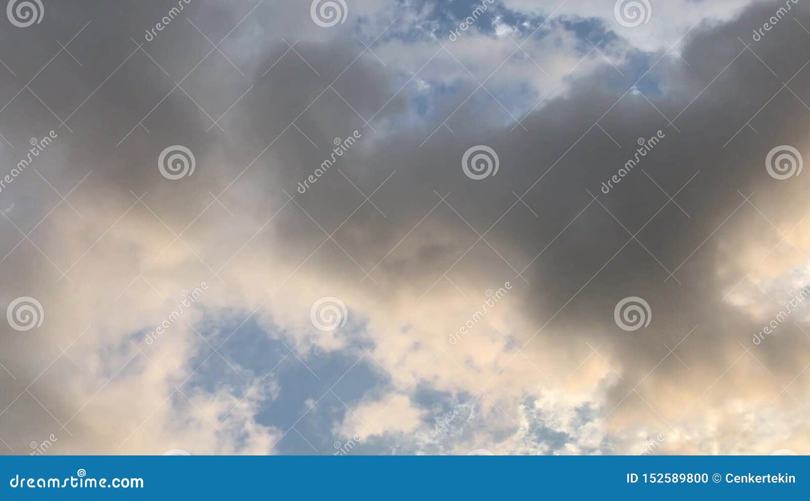 Moving Dark Clouds in the Sky Stock Footage - Video of motion, beauty ...