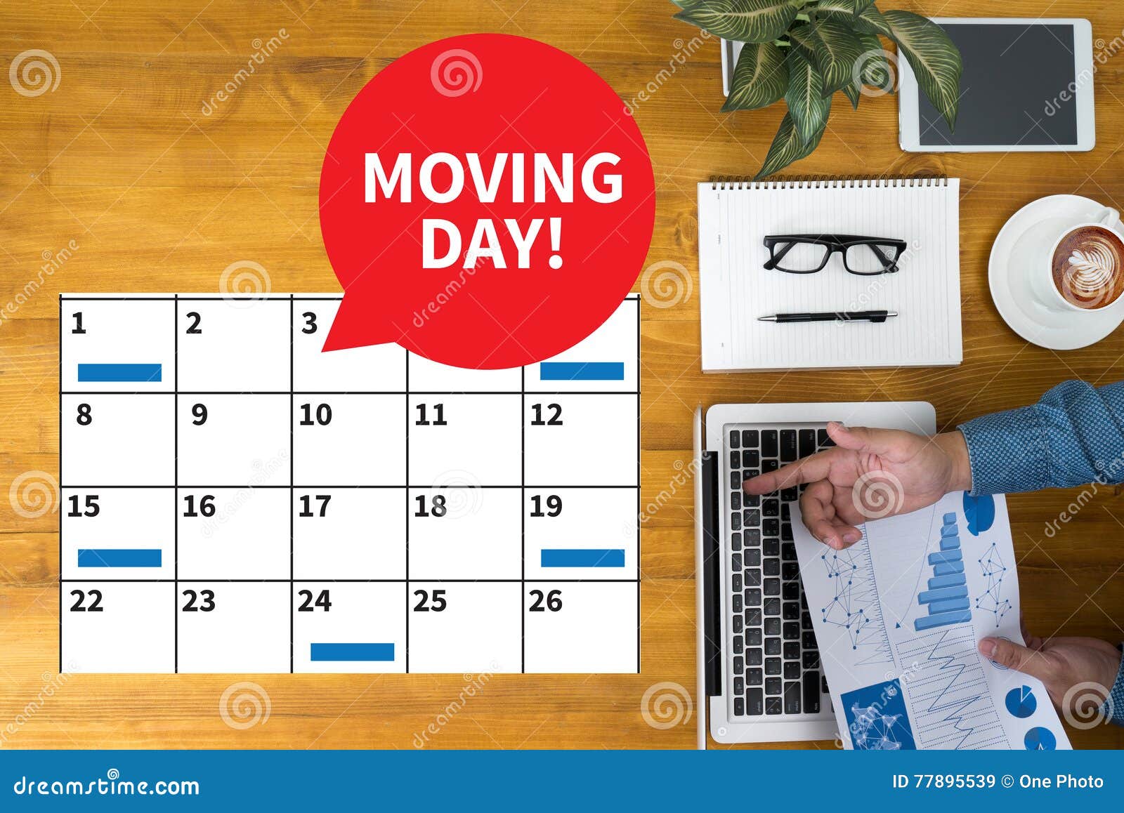 MOVING DAY! stock image. Image of concept, logistics - 77895539