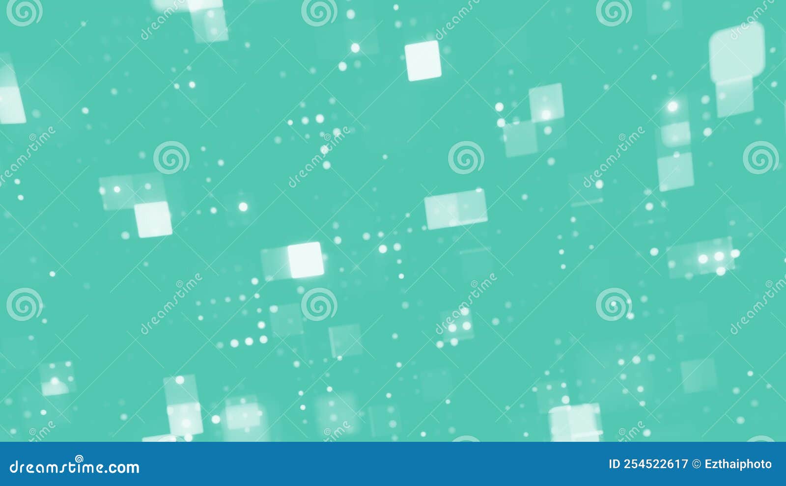 Moving Dot Square White on Light Green Blue Background. Stock Video ...