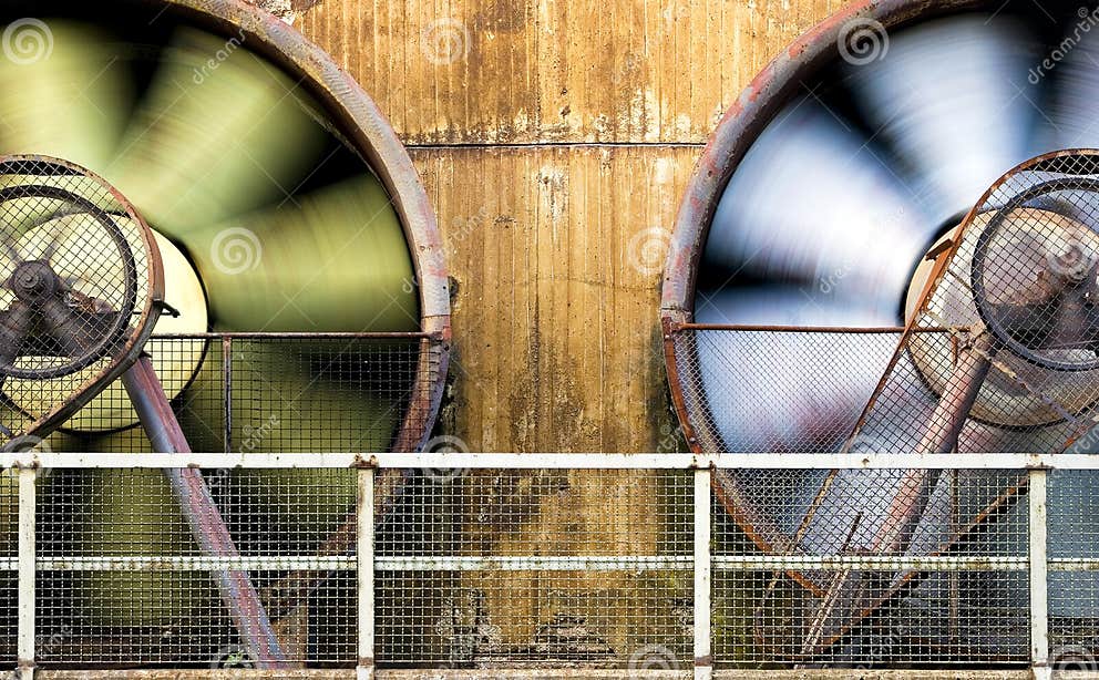 Moving fans stock photo. Image of germay, bush, damaged - 20836496