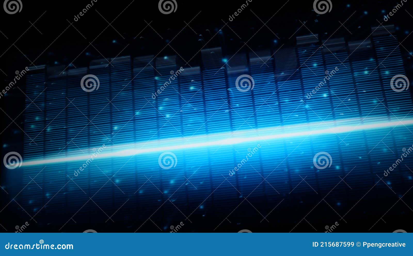 Moving Fast Music Equalizer Bar. Represent Deeper Sound and Emotional ...