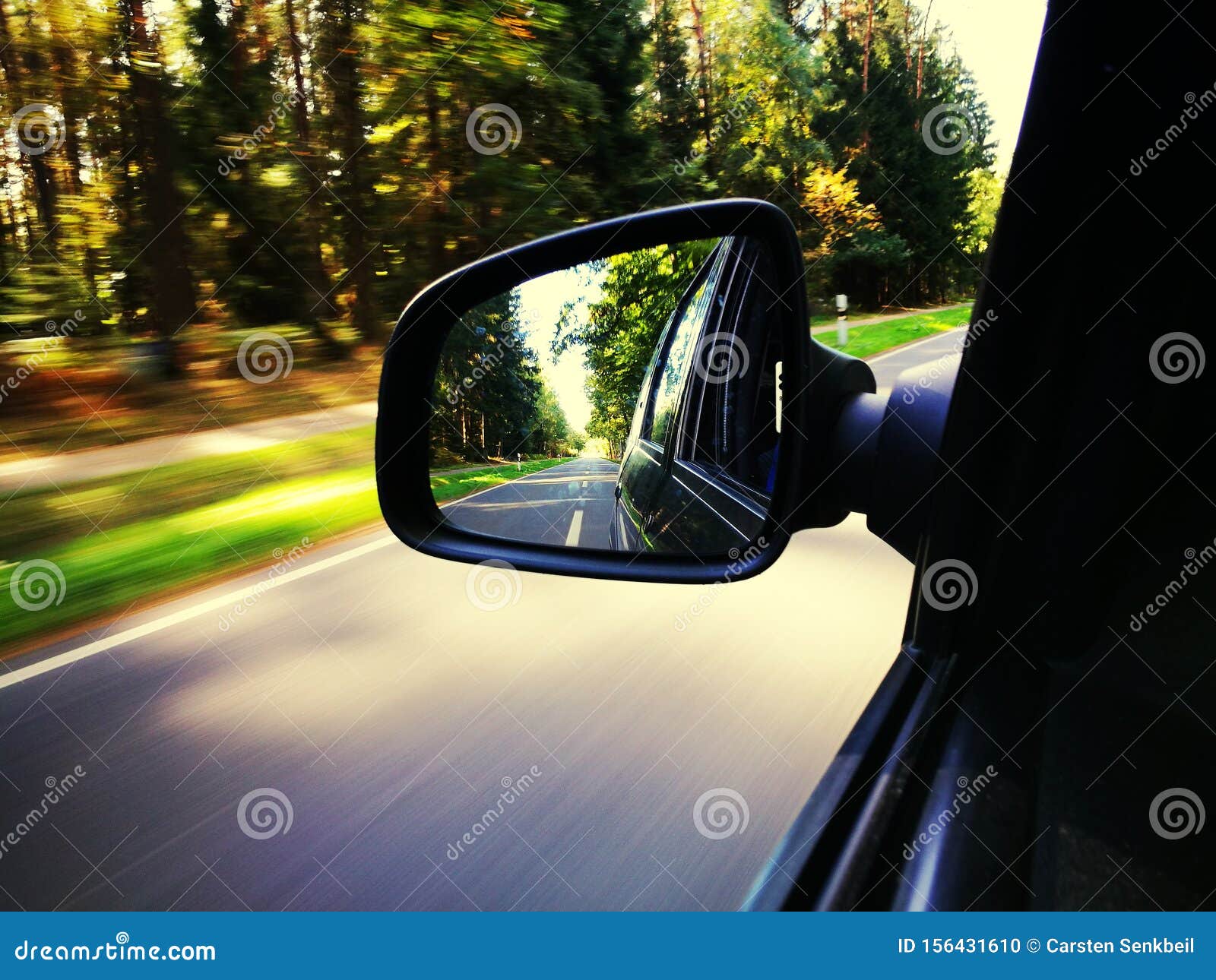 Moving Forward, Looking Back Stock Photo - Image of involved, speed ...
