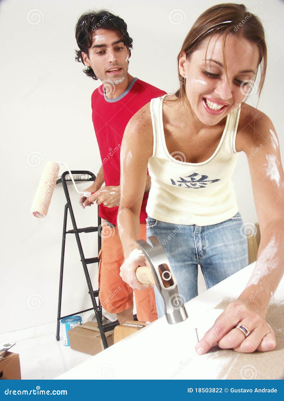Moving and fun. stock photo. Image of living, riveting - 18503822