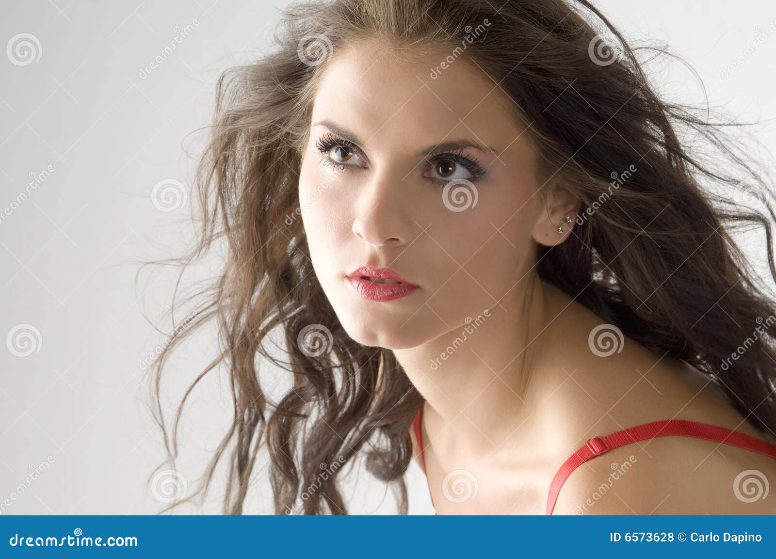 Moving hair stock photo. Image of female, fitness, cute - 6573628
