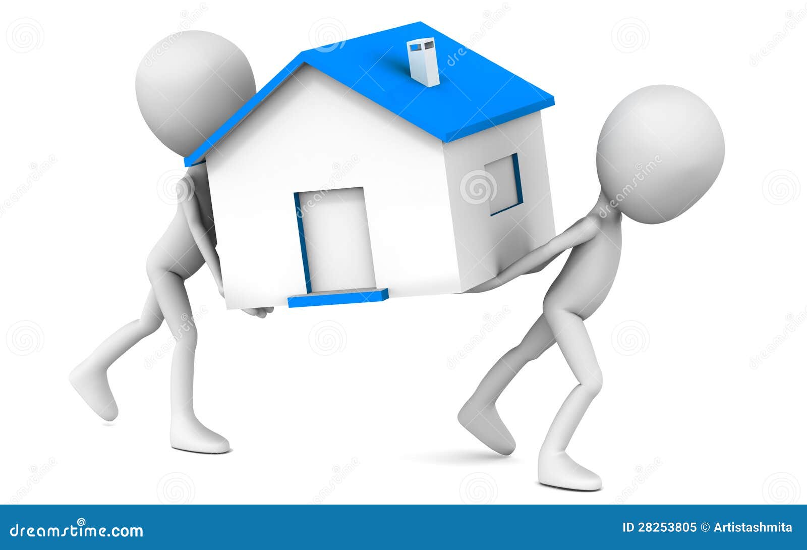Moving home stock illustration. Illustration of pack - 28253805