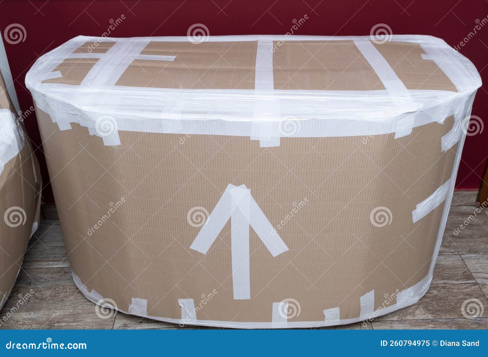 Moving Home, Cargo Packaging, Furniture Stock Image - Image of purchase ...