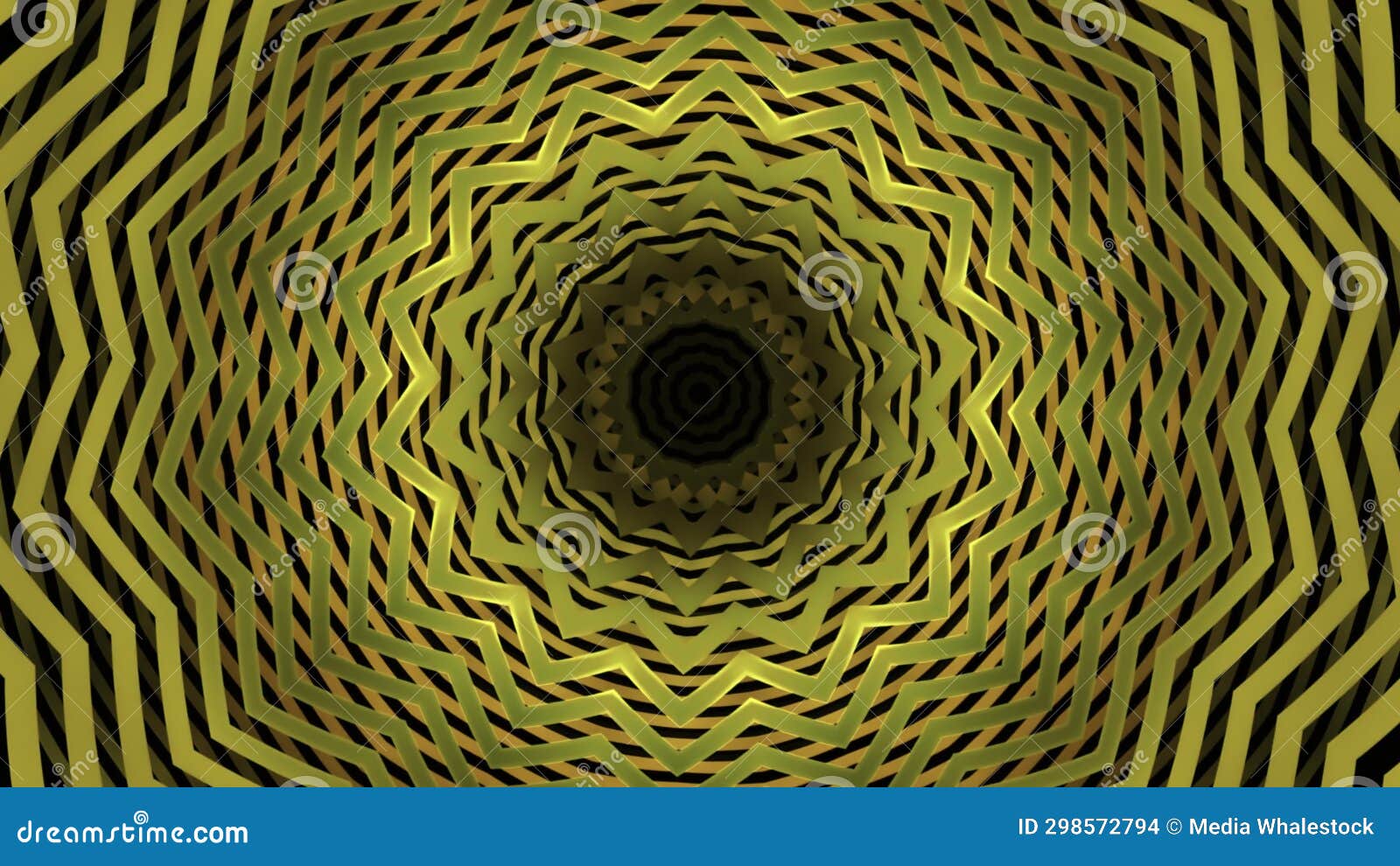 Moving Hypnotic Pattern of Triangular Lines. Design. Hypnotic Pattern ...
