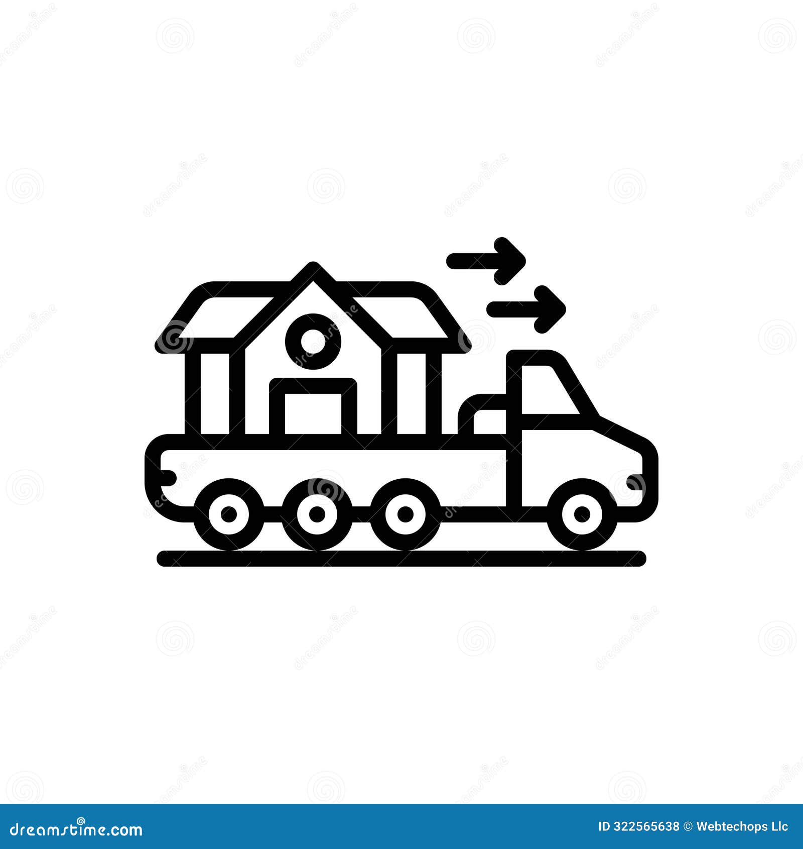 One Line Art Movable Food Cover Vector Illustration | CartoonDealer.com ...