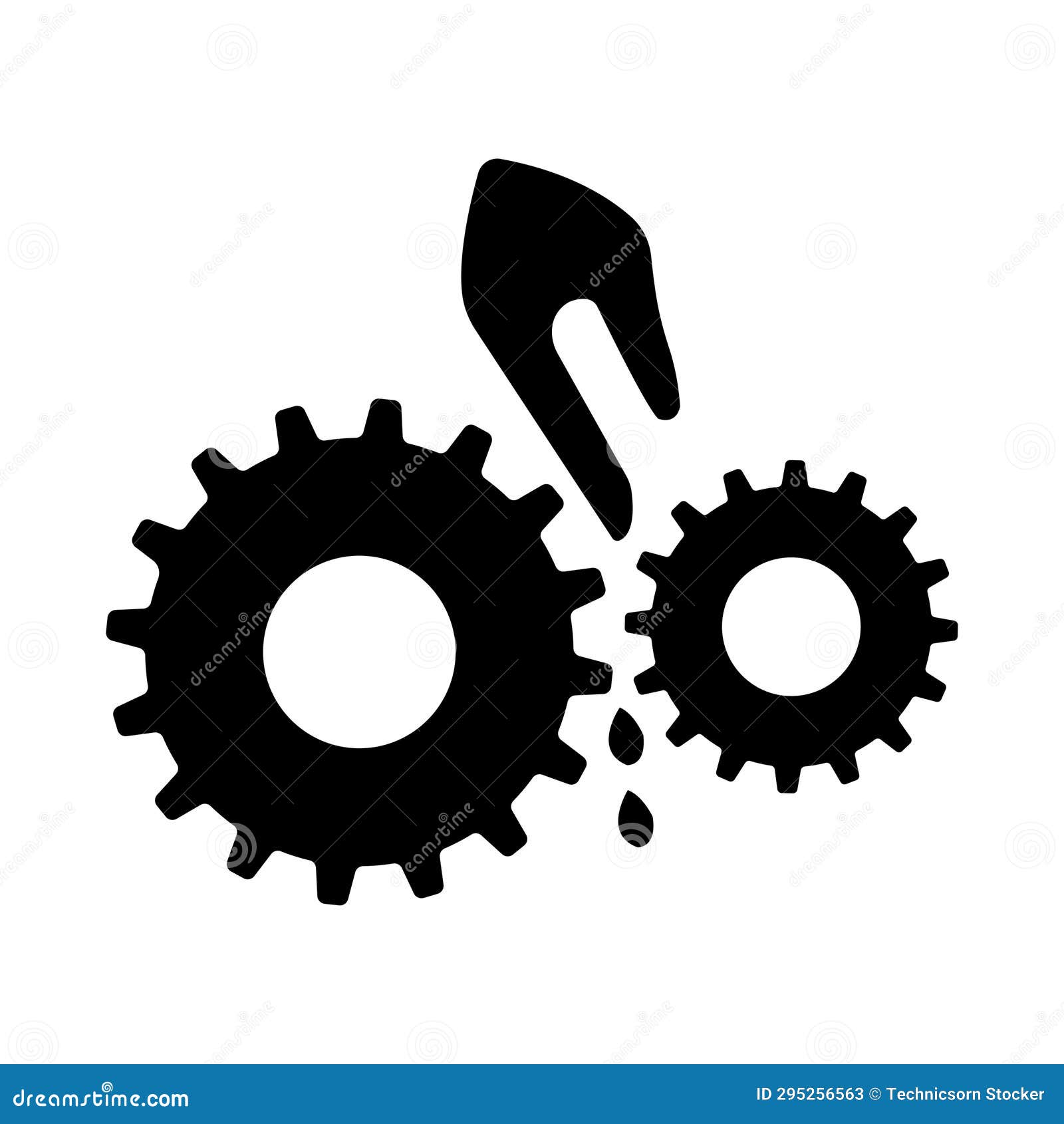 Moving Machinery Black Icon,Vector Illustration, Isolate on White ...