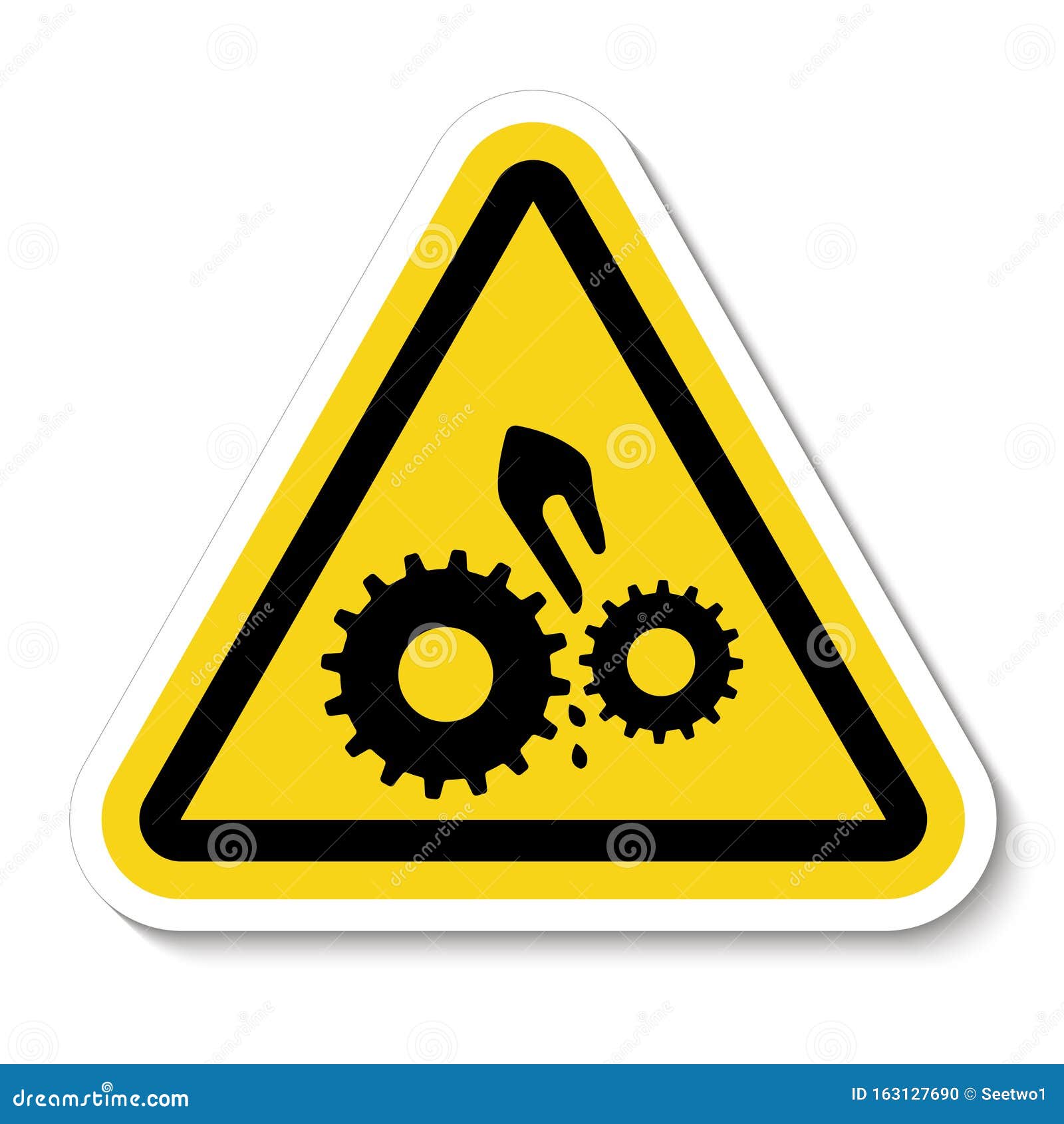 Moving Machinery Symbol Isolate on White Background,Vector Illustration ...