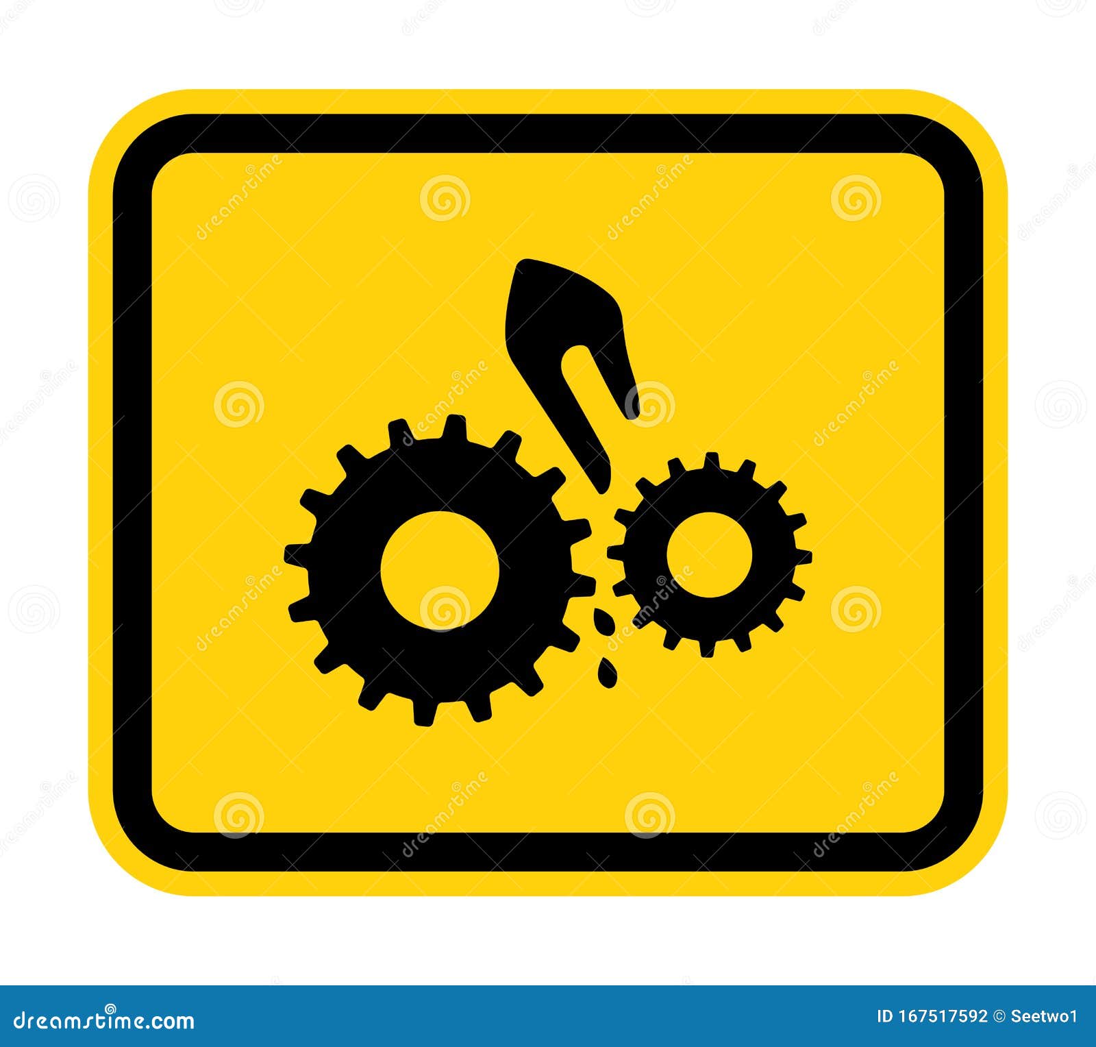 Moving Machinery Symbol Isolate on White Background,Vector Illustration ...