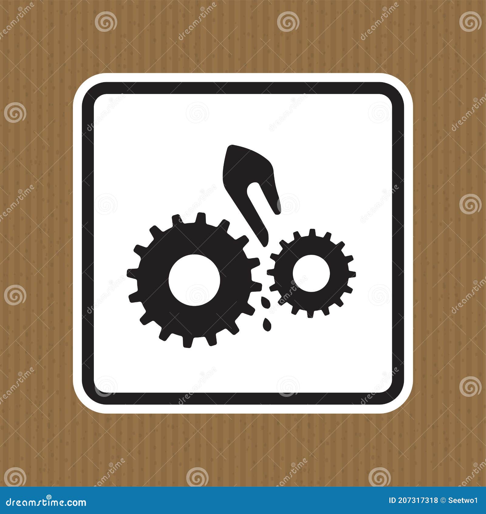 Moving Machinery Symbol Isolate on White Background,Vector Illustration ...