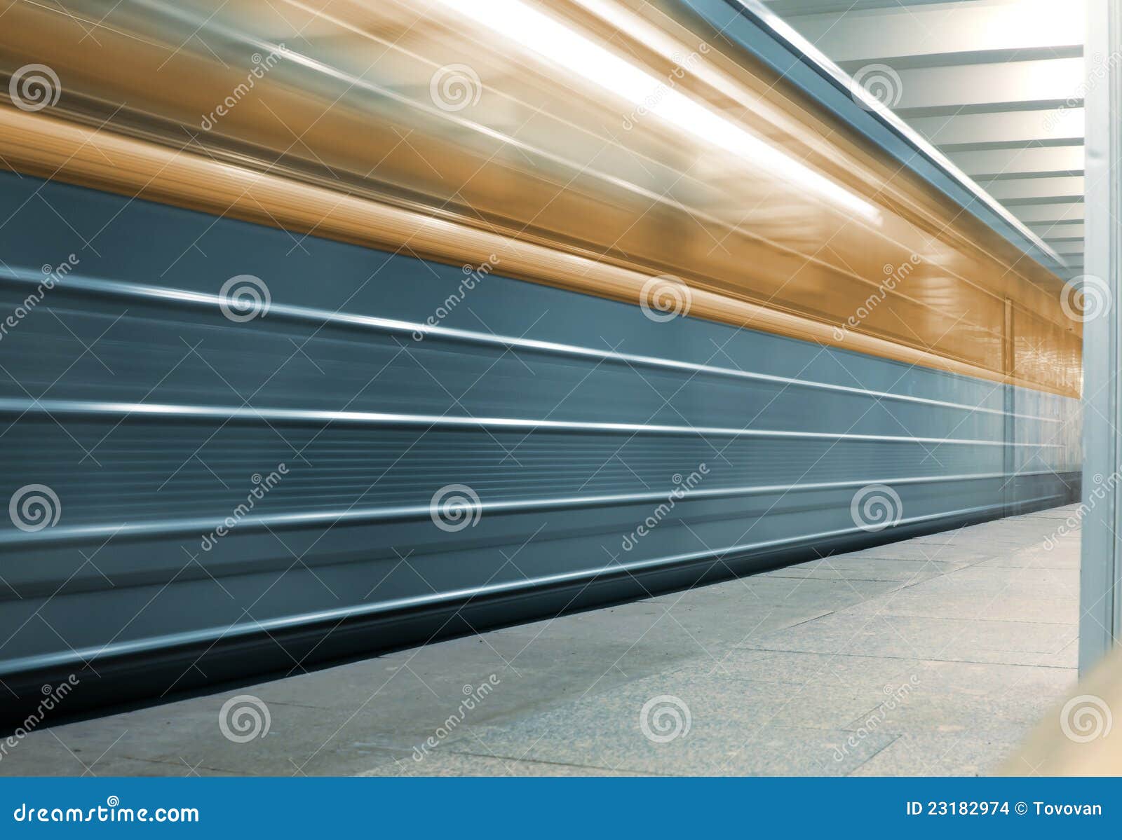 Moving metro train stock photo. Image of locomotive, interior - 23182974