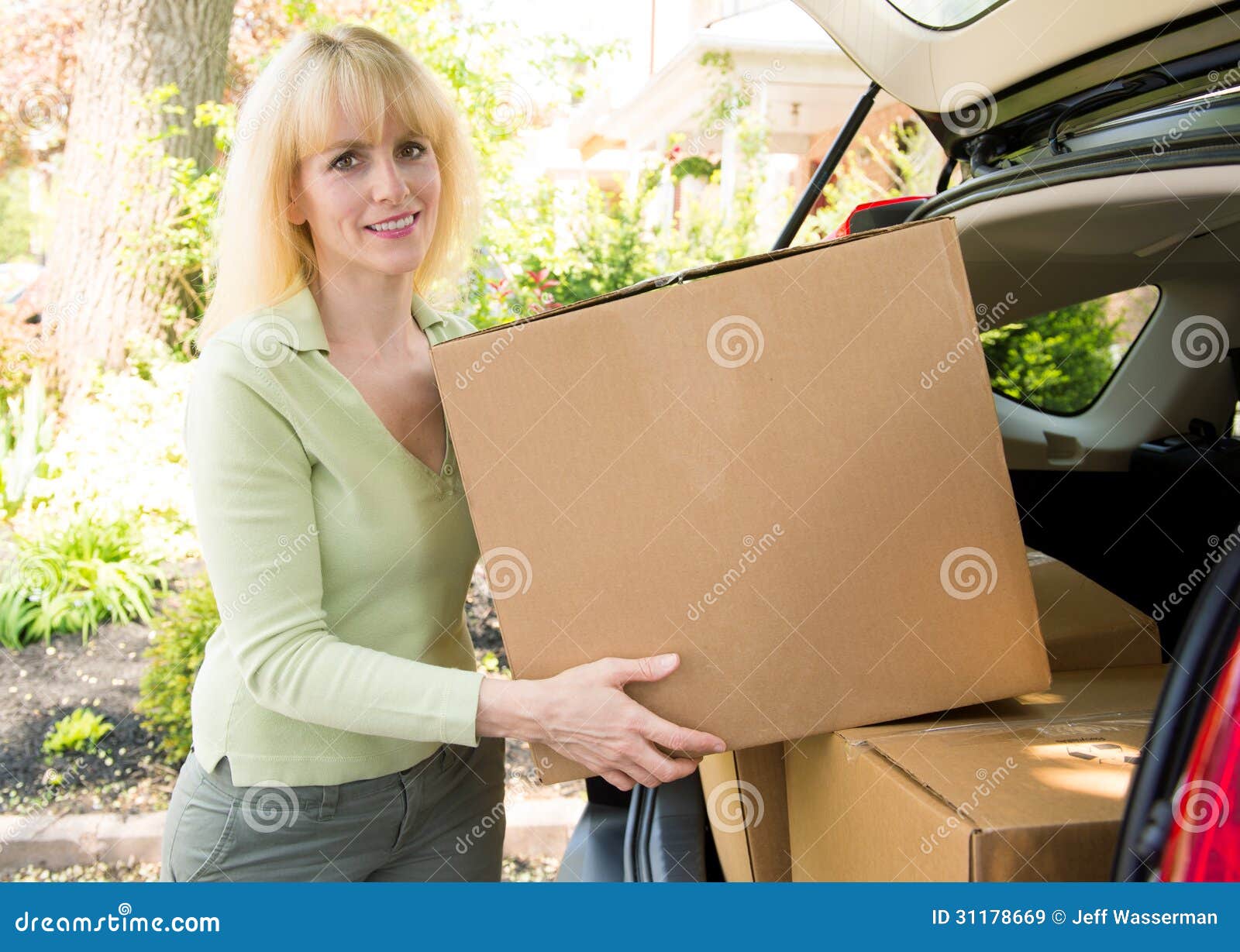 Moving on out! stock image. Image of caucasian, female - 31178669