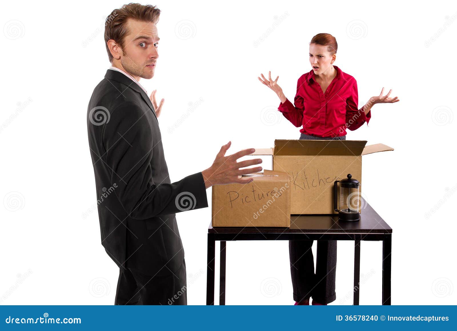Moving Out stock photo. Image of apartment, fight, divorce - 36578240