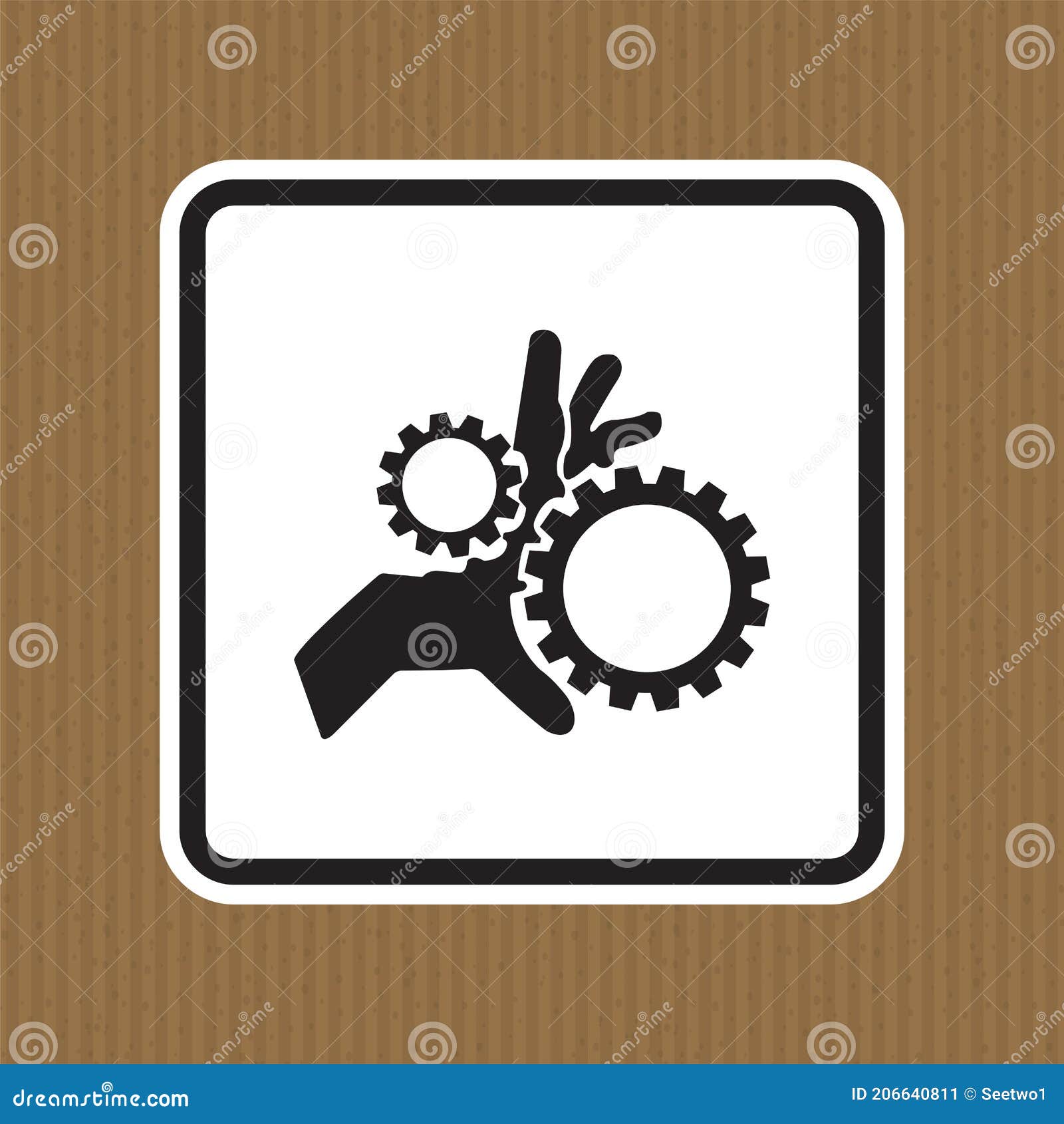 Moving Parts Symbol Isolate on White Background,Vector Illustration EPS ...