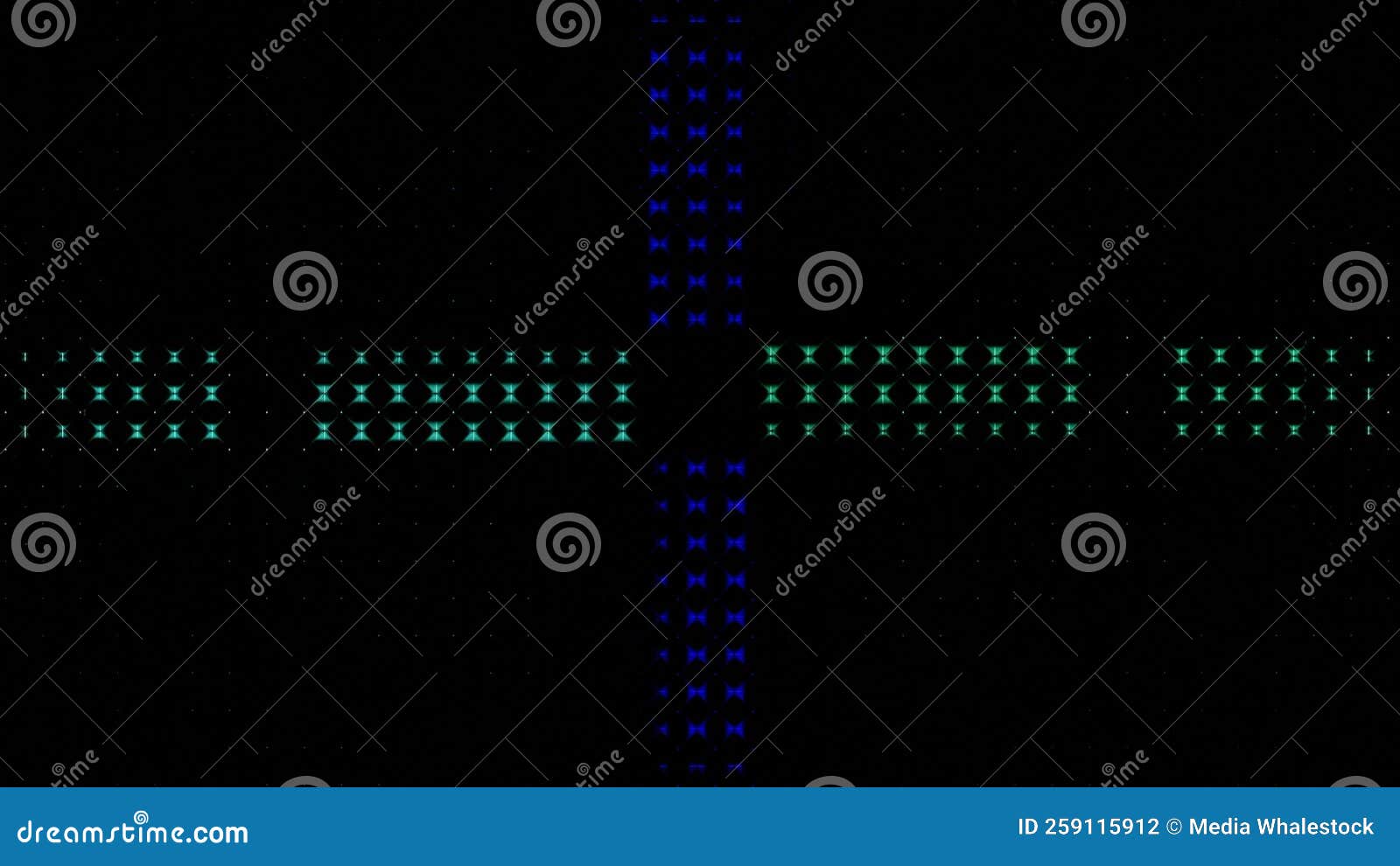 Moving Pattern of Lines and Dots in Computer Retro Style. Design Stock ...