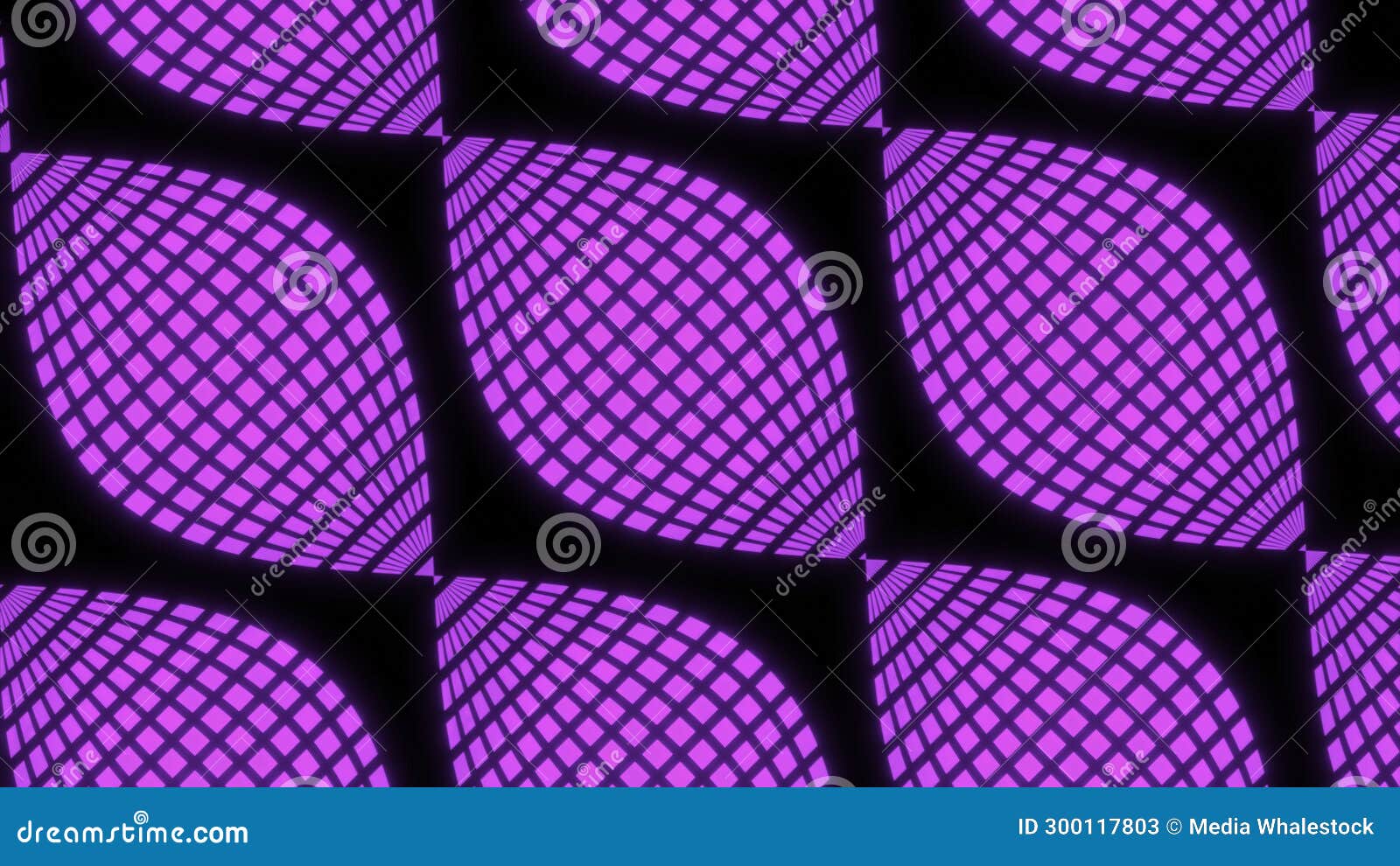 Moving Pattern with Retro 3d Lines. Design. Abstract Floral Lines Move ...