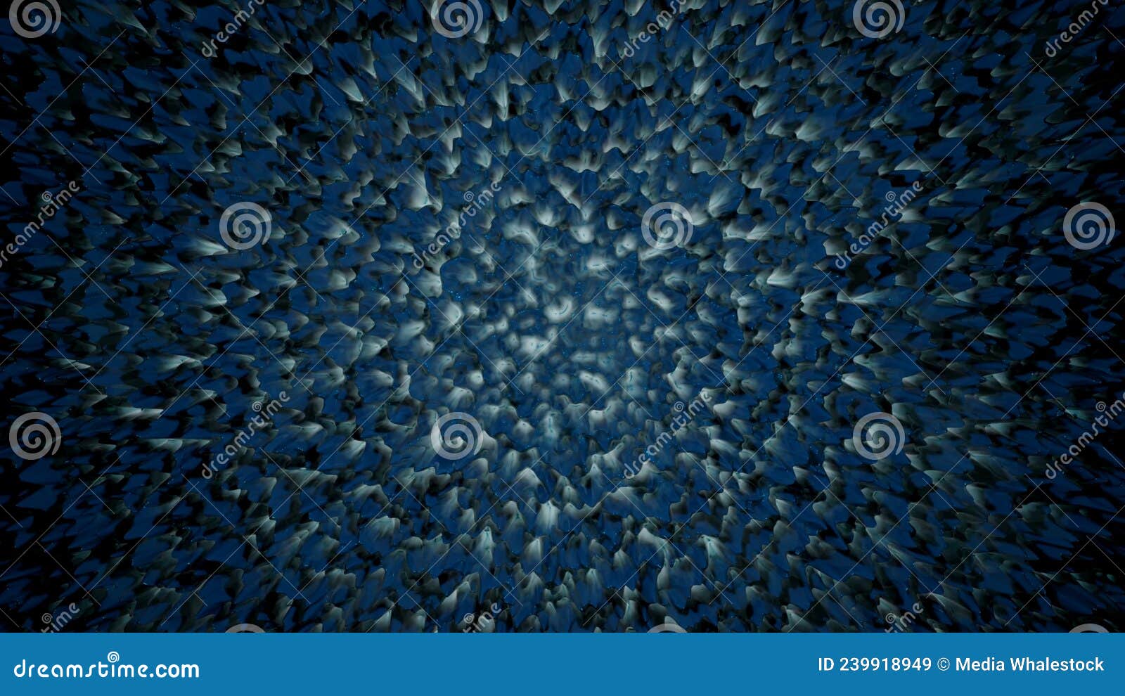 Moving and Pulsating Liquid from Particles. Design. Background of ...