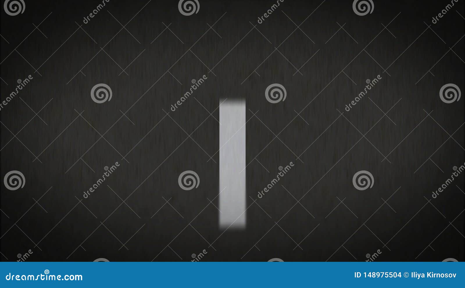 The Road is Endlessly Moving Forward. Stock Footage - Video of lane ...