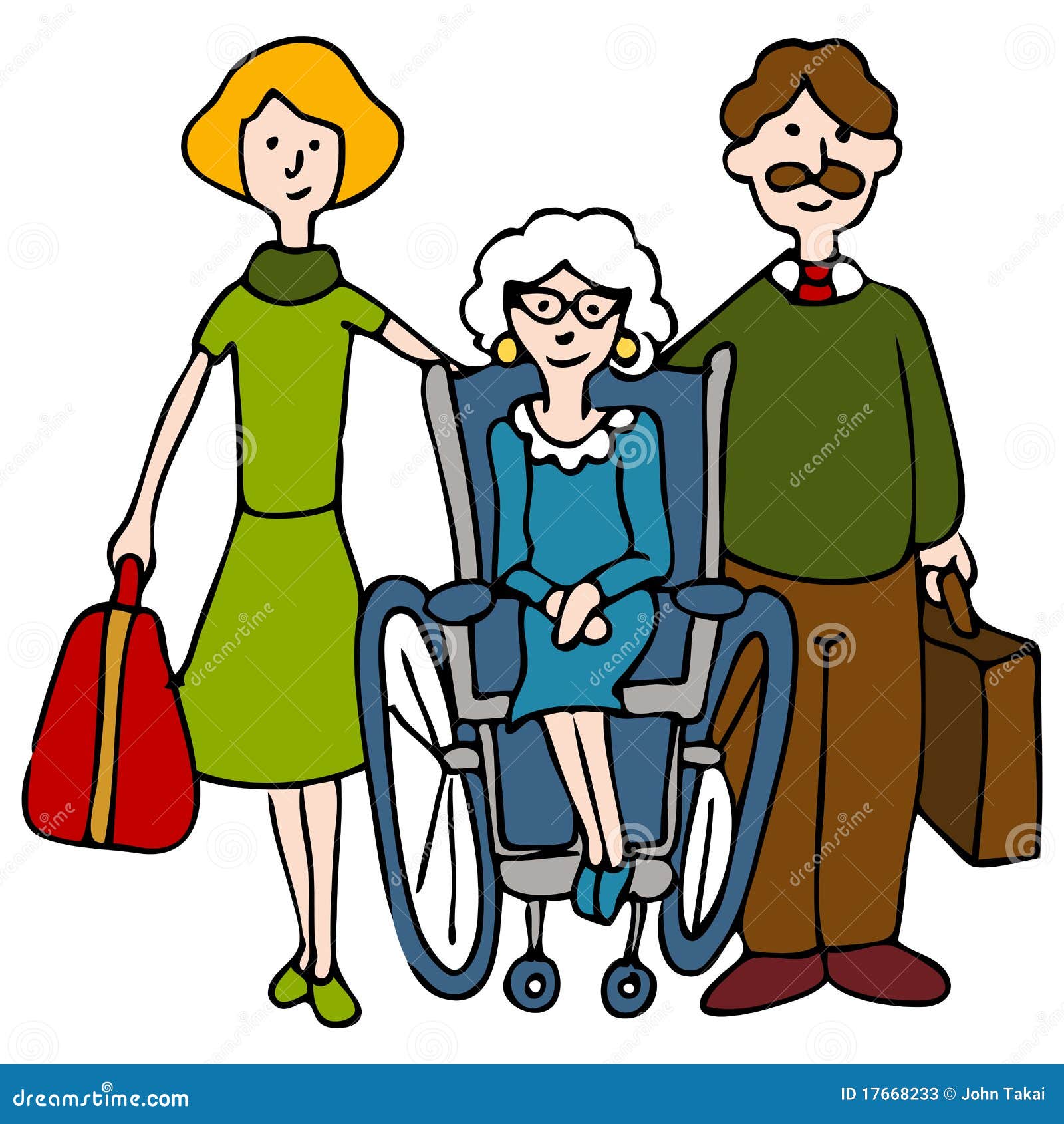 Moving Senior To Nursing Home Stock Photos - Image: 17668233