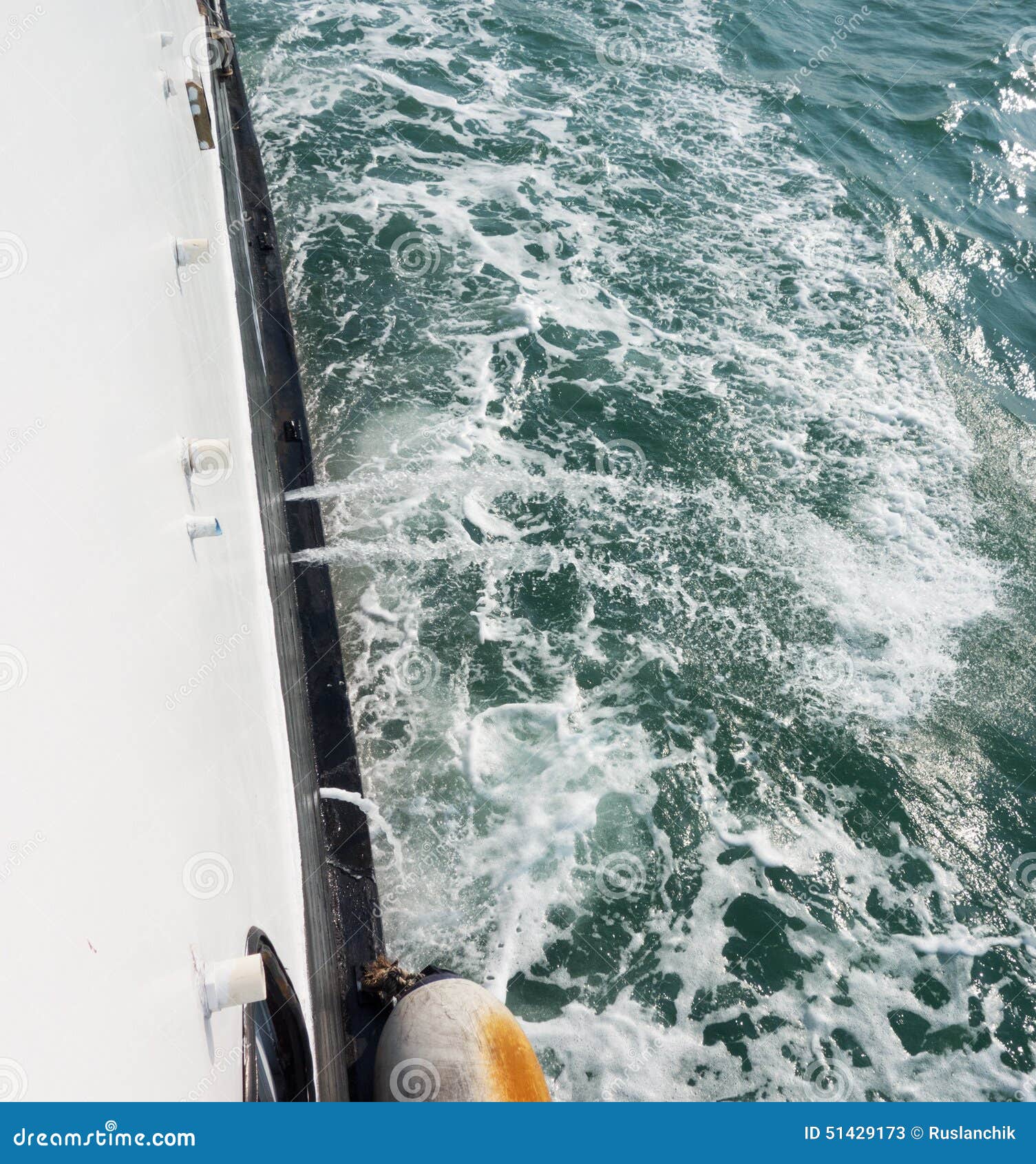 Moving ship stock image. Image of deck, boat, maritime - 51429173