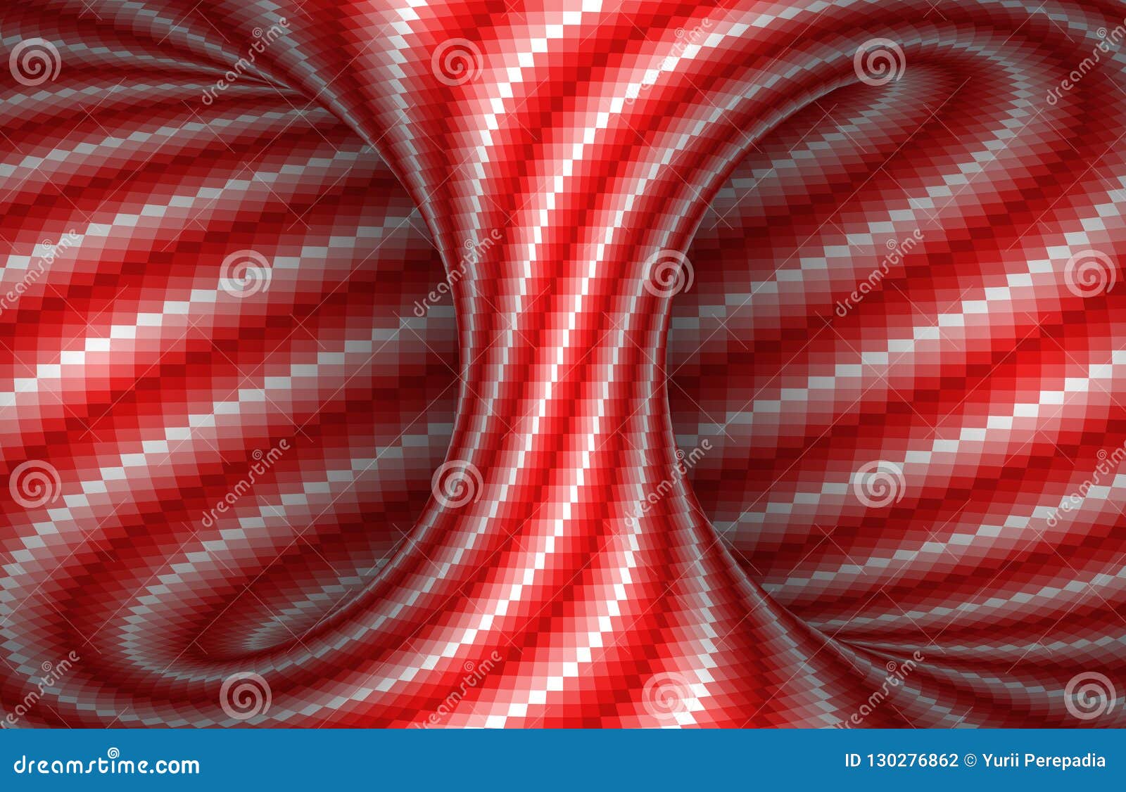 Moving Spiral Hyperboloid Background. Vector Optical Illusion ...