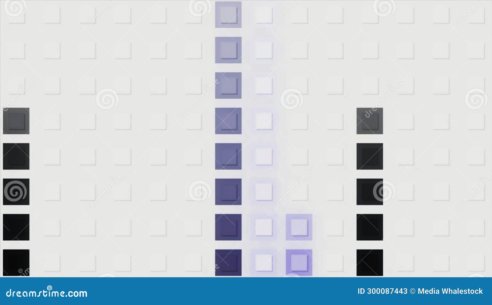 Moving Squares for Transitions. Motion. Pixel Squares Move in Computer ...