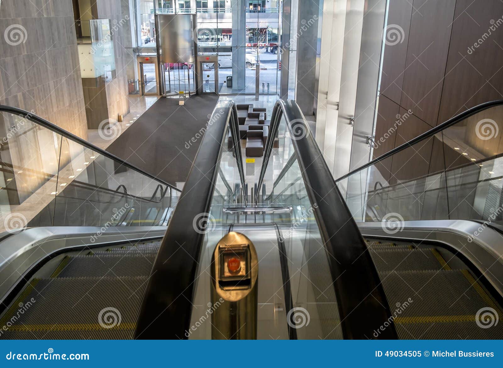 Moving stairs stock image. Image of stairs, steel, design - 49034505