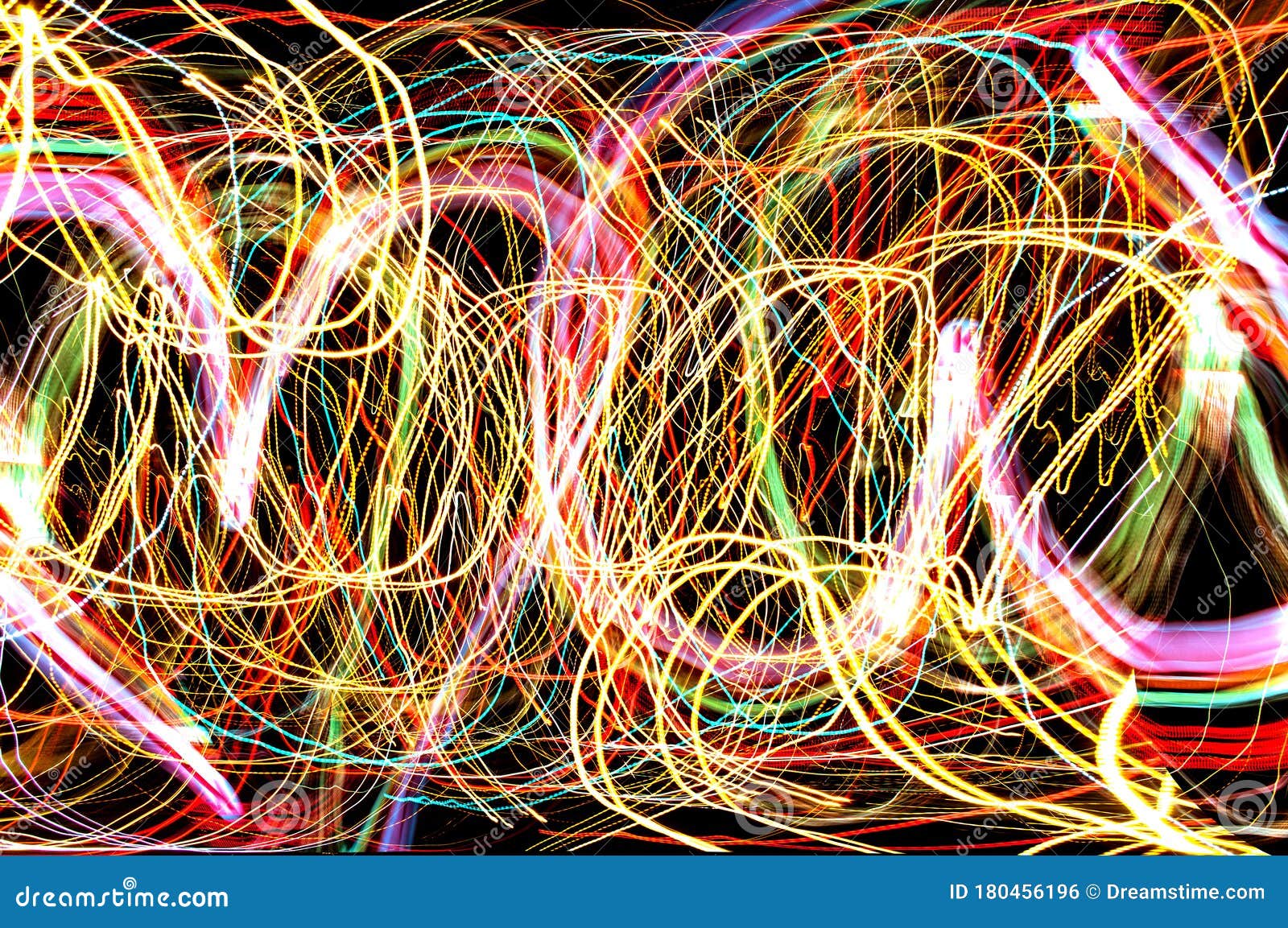 Streaks of light stock photo. Image of streak, modern - 180456196