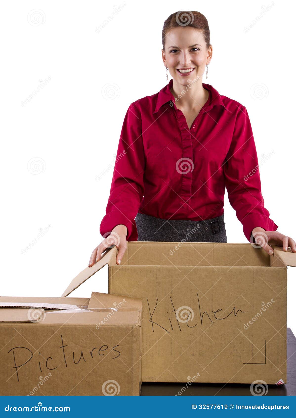 Moving Stuff stock image. Image of package, house, person - 32577619