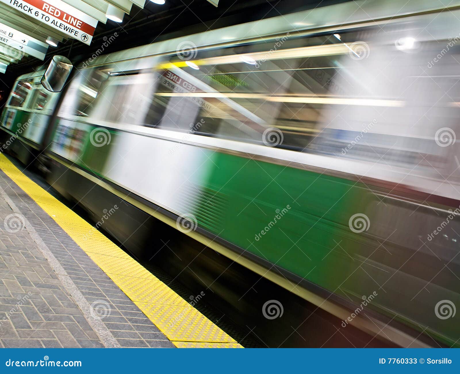 Moving subway train stock image. Image of white, movement - 7760333