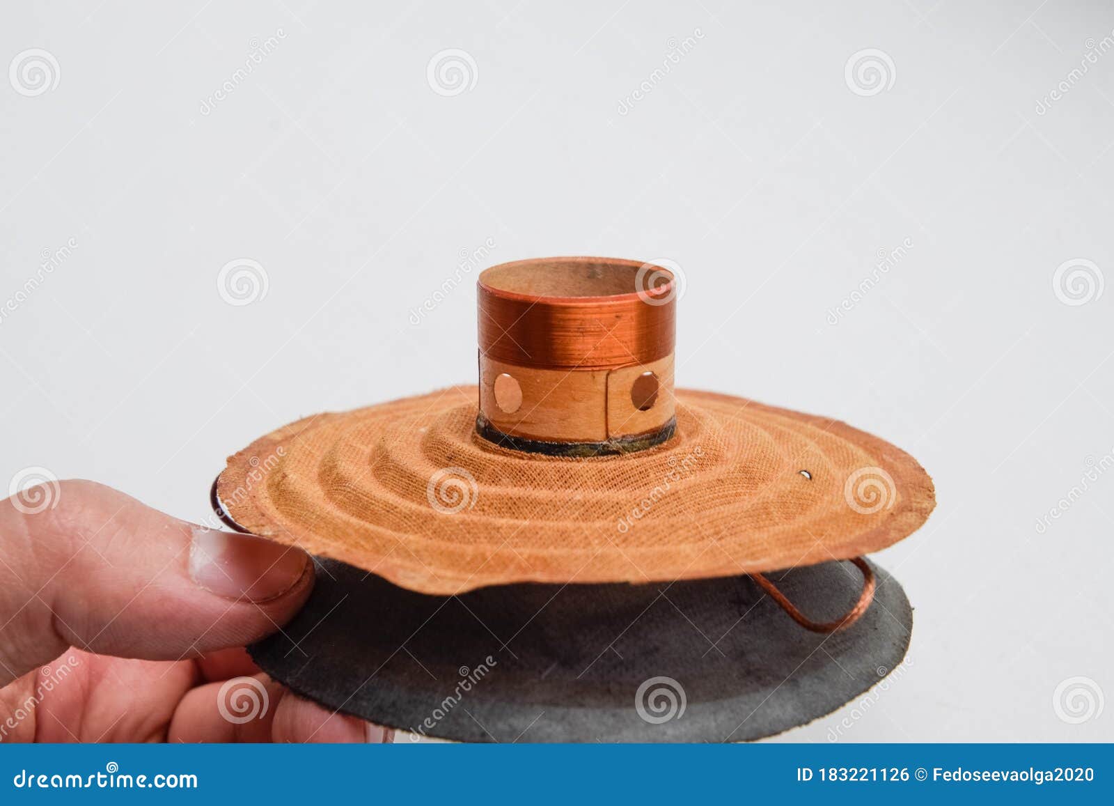 Moving System Of The Mid-range Speaker 20gds-3 Of Soviet Production ...