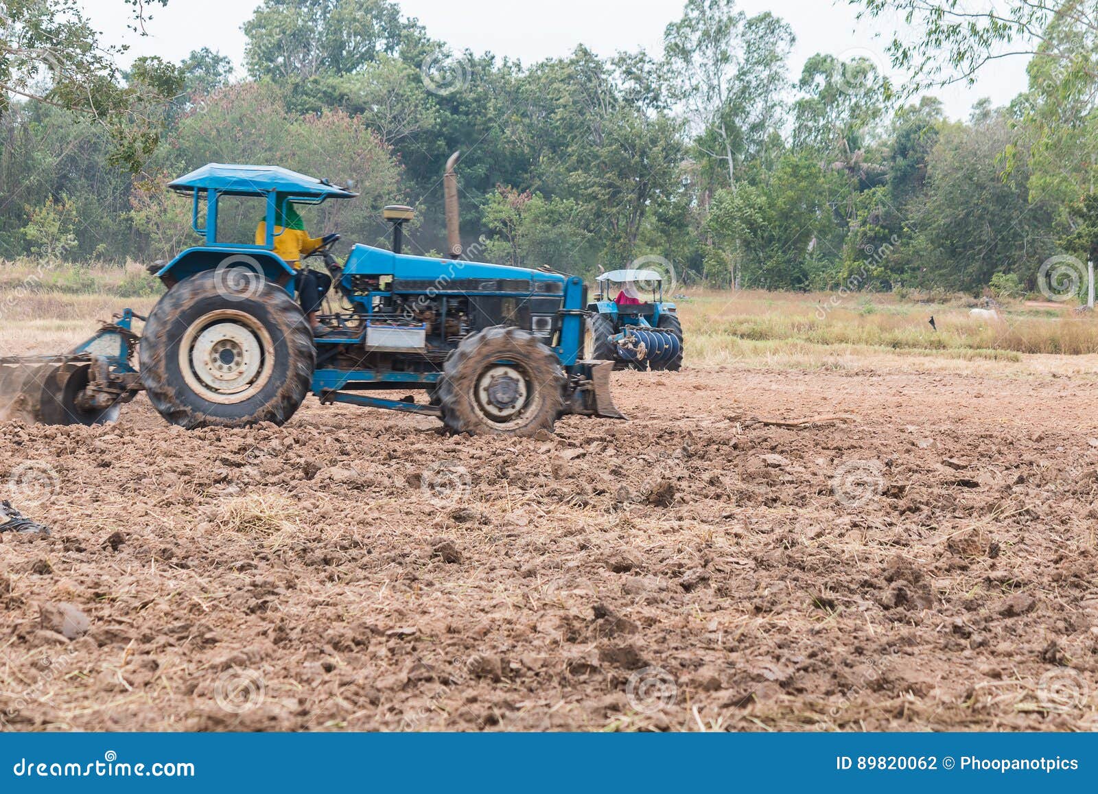 Moving tractor stock photo. Image of moving, metal, industrial - 89820062