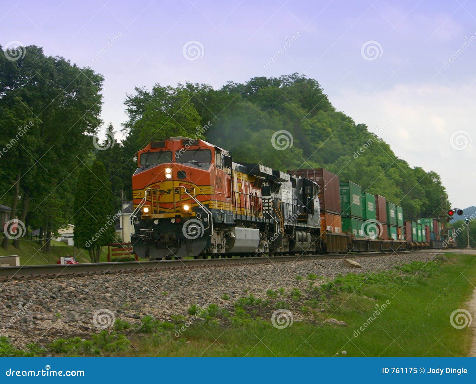 Moving Train stock image. Image of tracks, voyage, transport - 761175