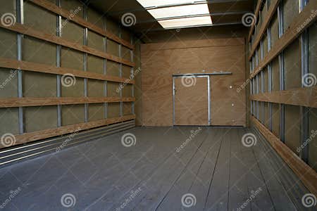 Moving Truck Interior stock photo. Image of semi, inside - 14910872