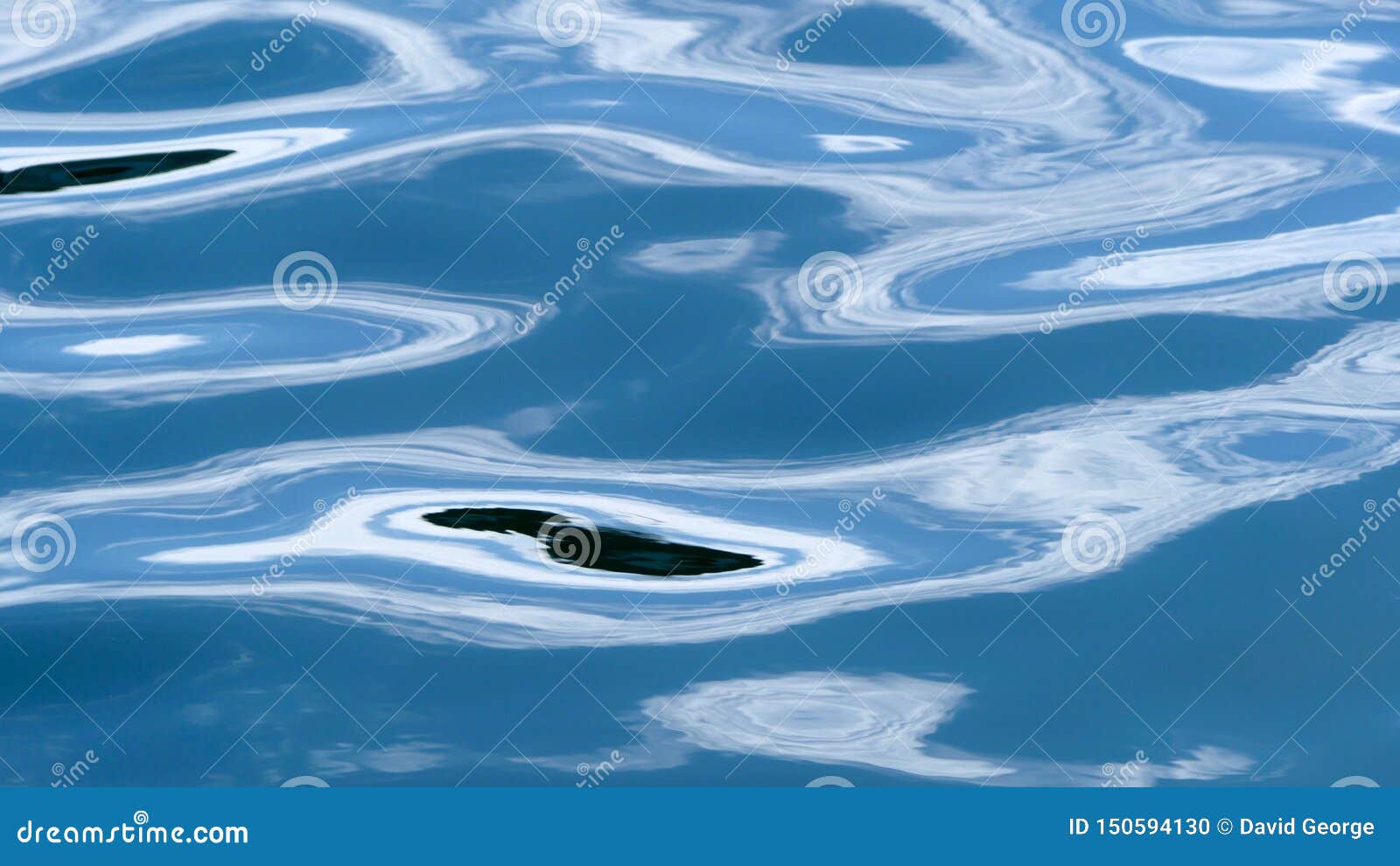 Moving Water, in Bright Light Reflections Stock Photo - Image of water ...