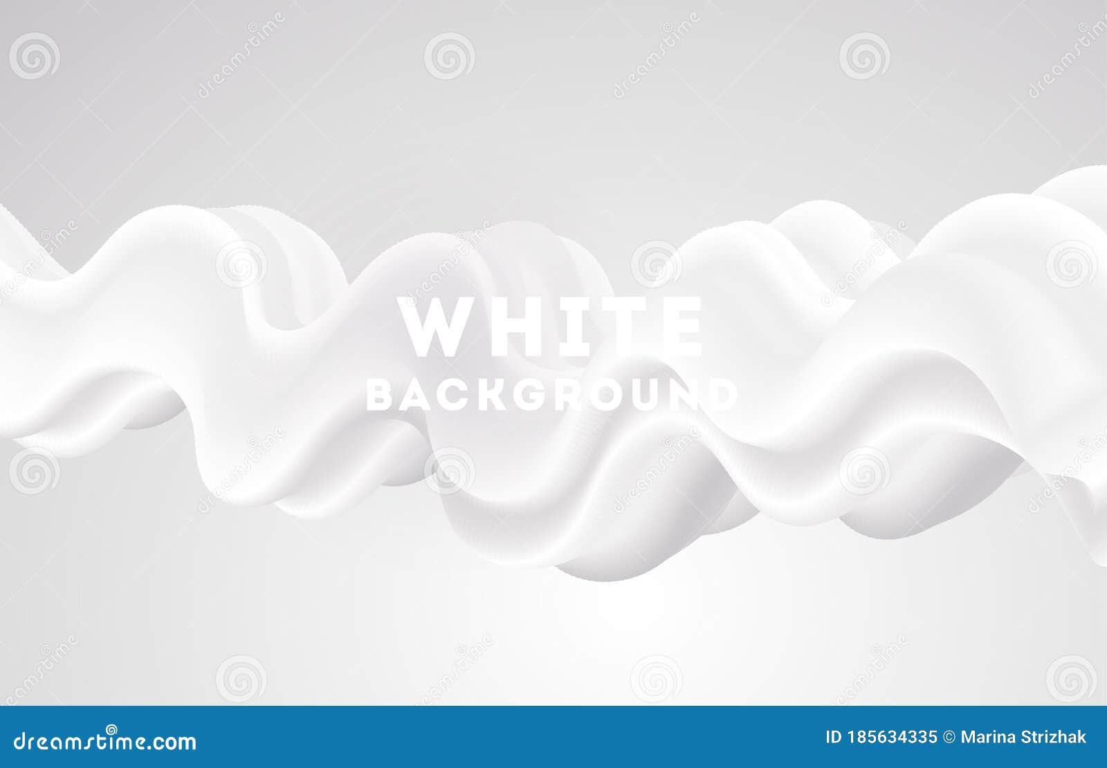 Moving White Abstract Background. Dynamic Effect. Vector Illustration ...