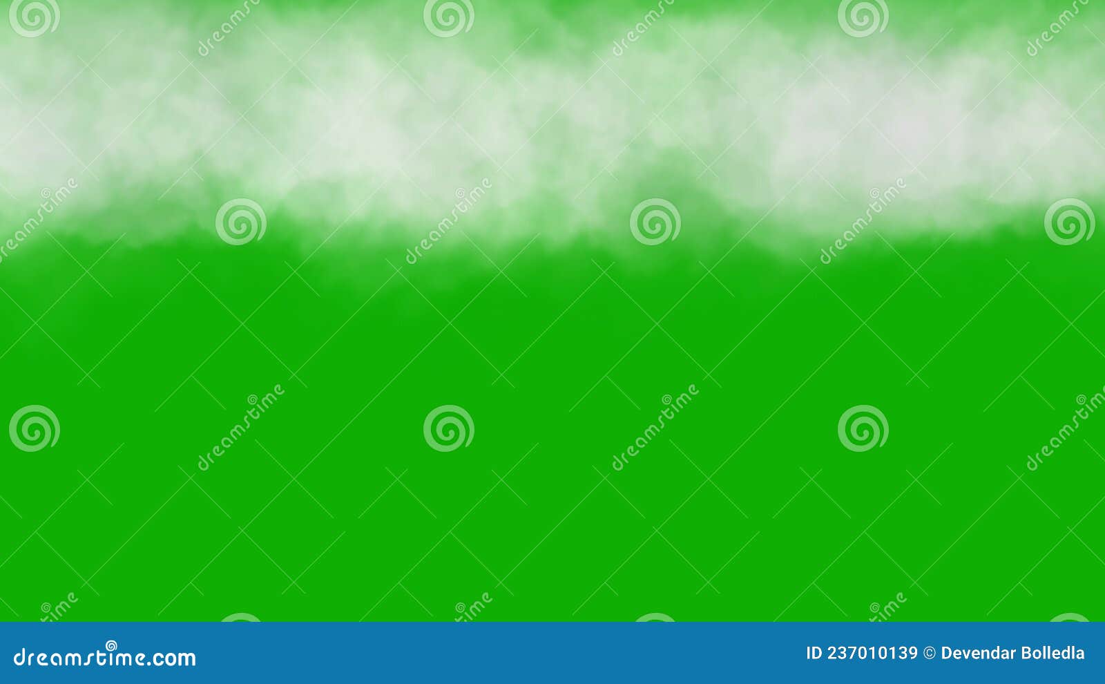 Moving White Clouds Motion Graphics with Green Screen Background Stock ...