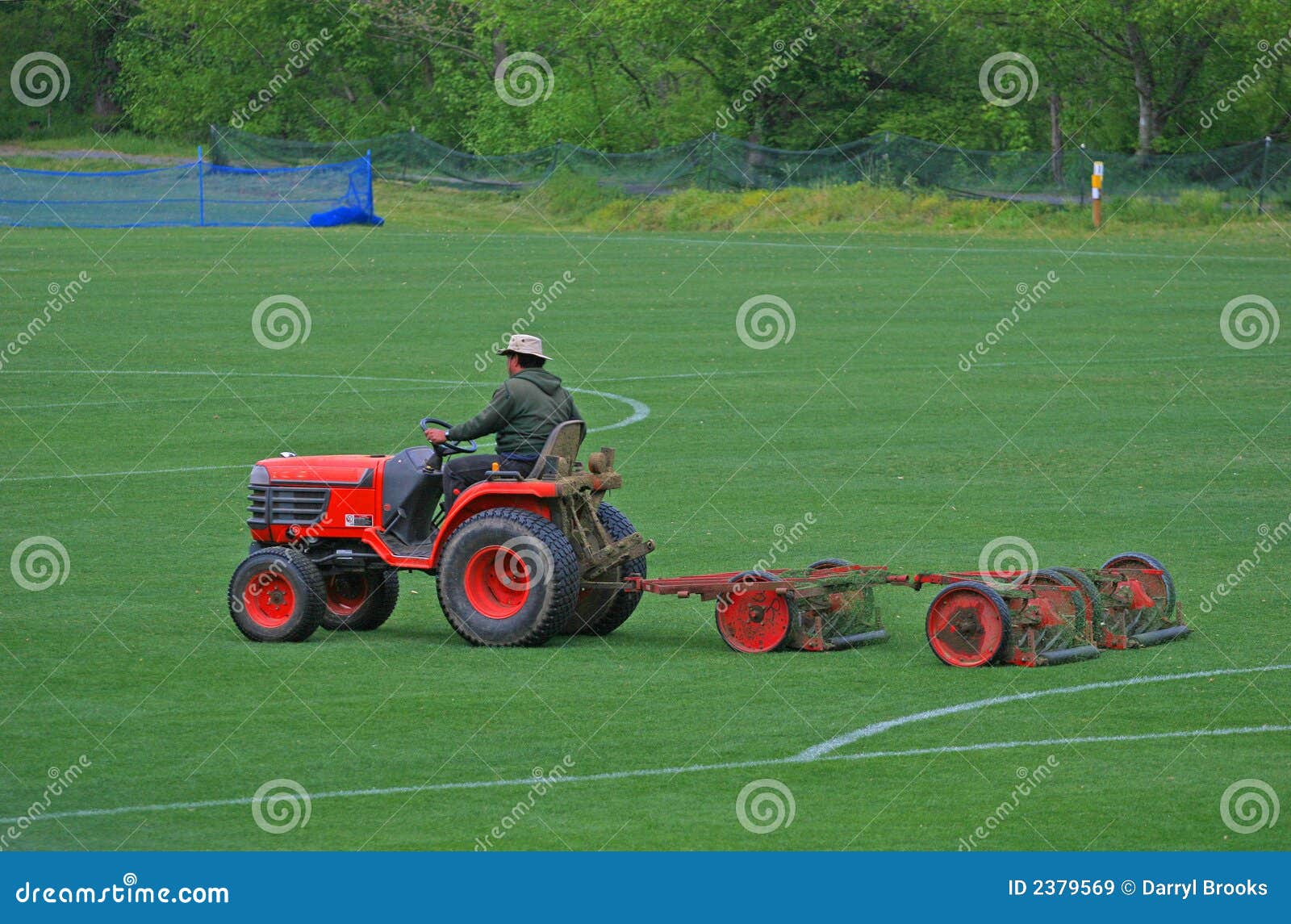 Mowing the Field stock image. Image of field, tool, green - 2379569