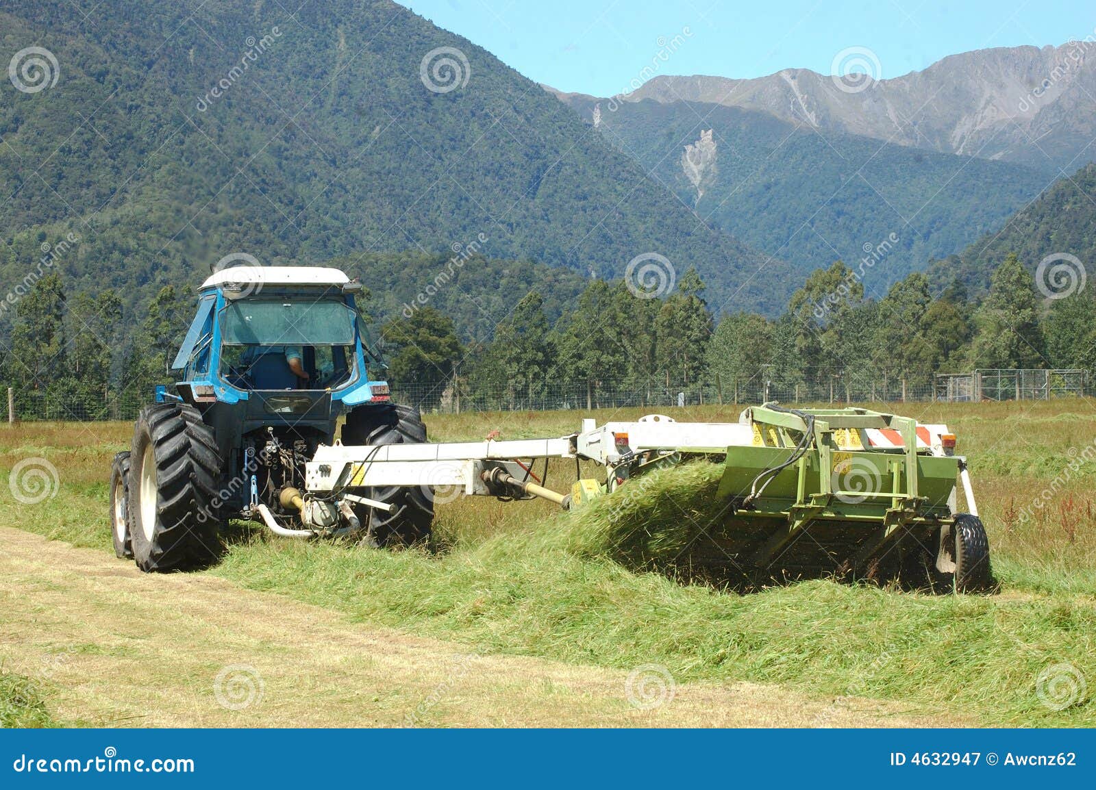 Mowing pasture stock image. Image of grass, pasture, producers - 4632947