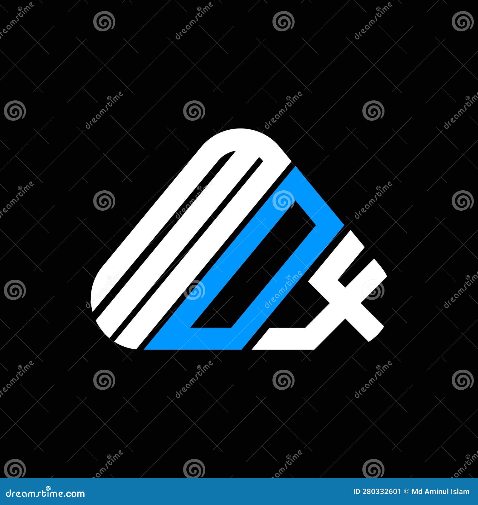 MOX Letter Logo Creative Design with Vector Graphic, MOX Stock Vector ...