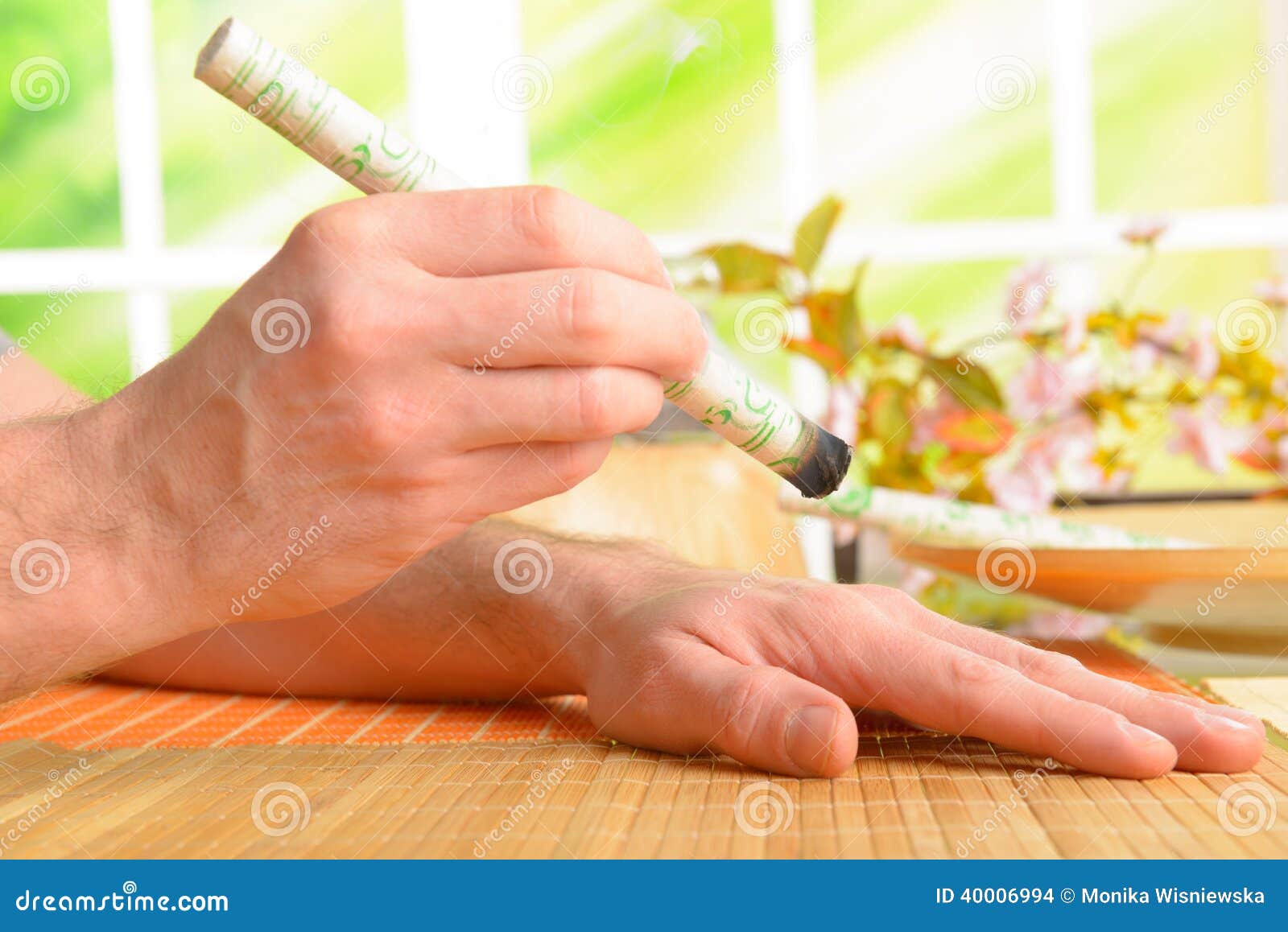 Moxa sticks stock photo. Image of eastern, moxibustion - 40006994
