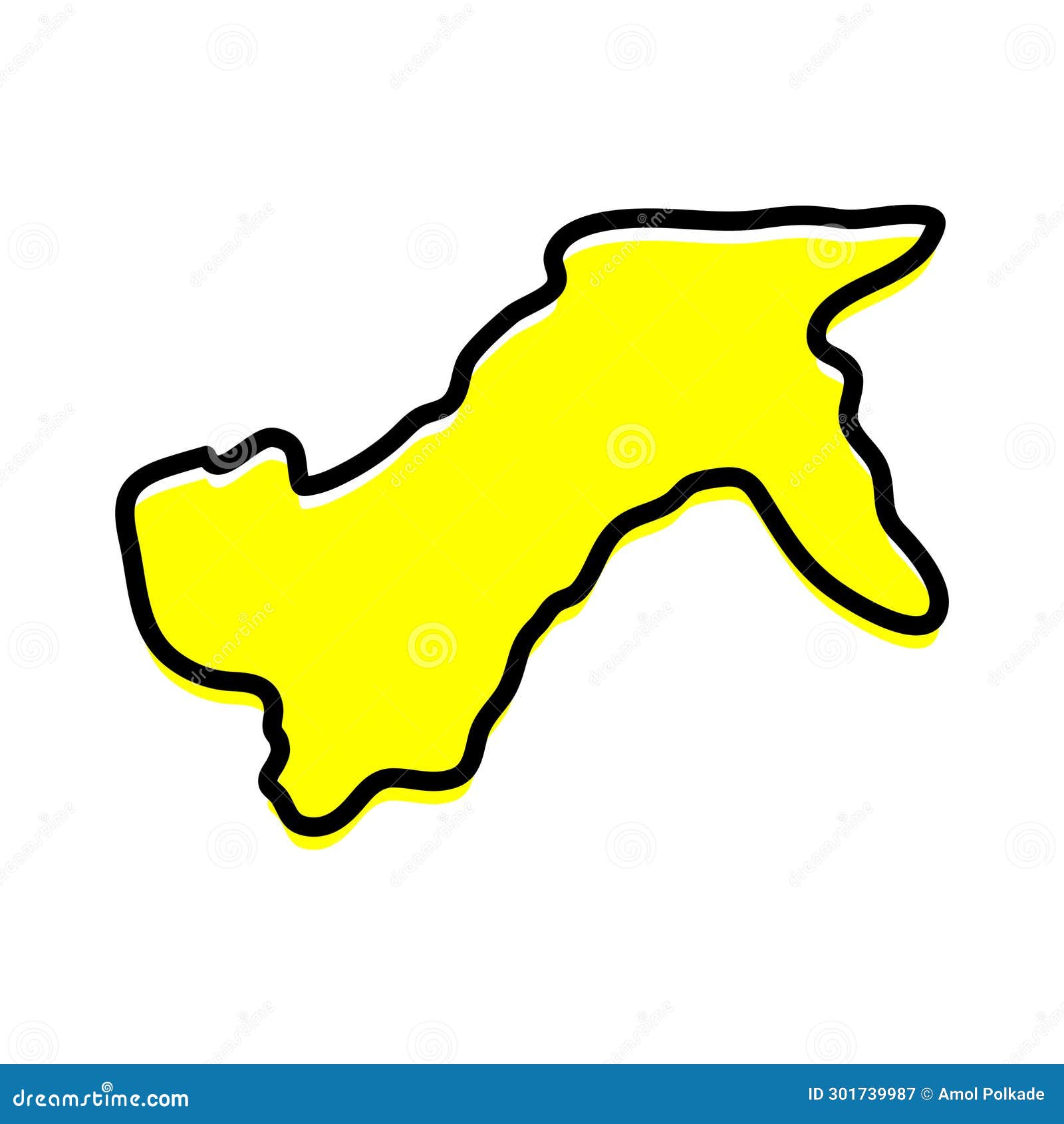 Moyen-Ogooue Province Subdivisions Of Gabon, Gabonese Republic Map ...