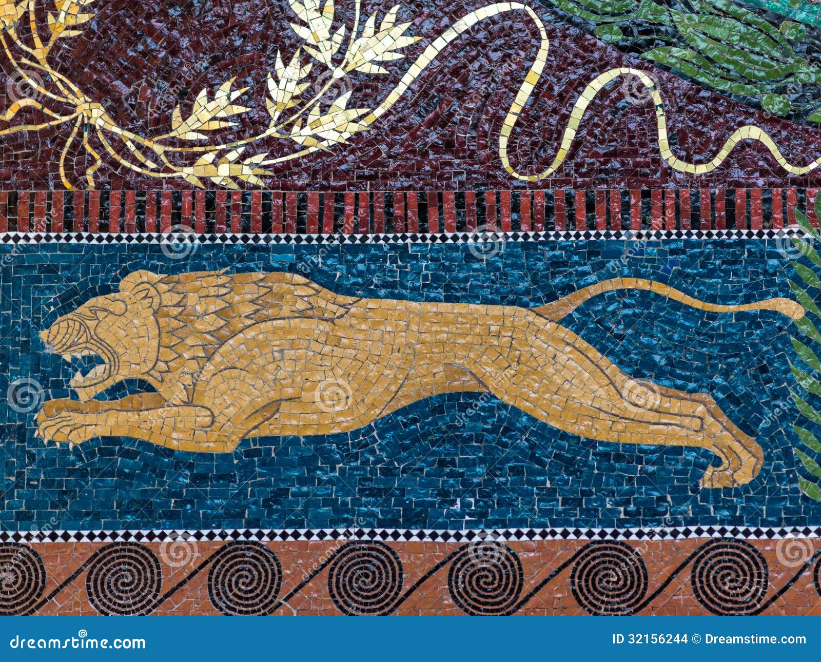 Mozaika zdjęcie stock. Obraz złożonej z pomnik, rzemiosła - 32156244