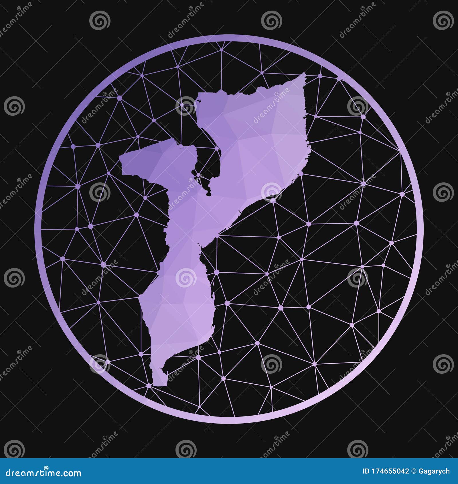 Mozambique icon. stock vector. Illustration of infographic - 174655042