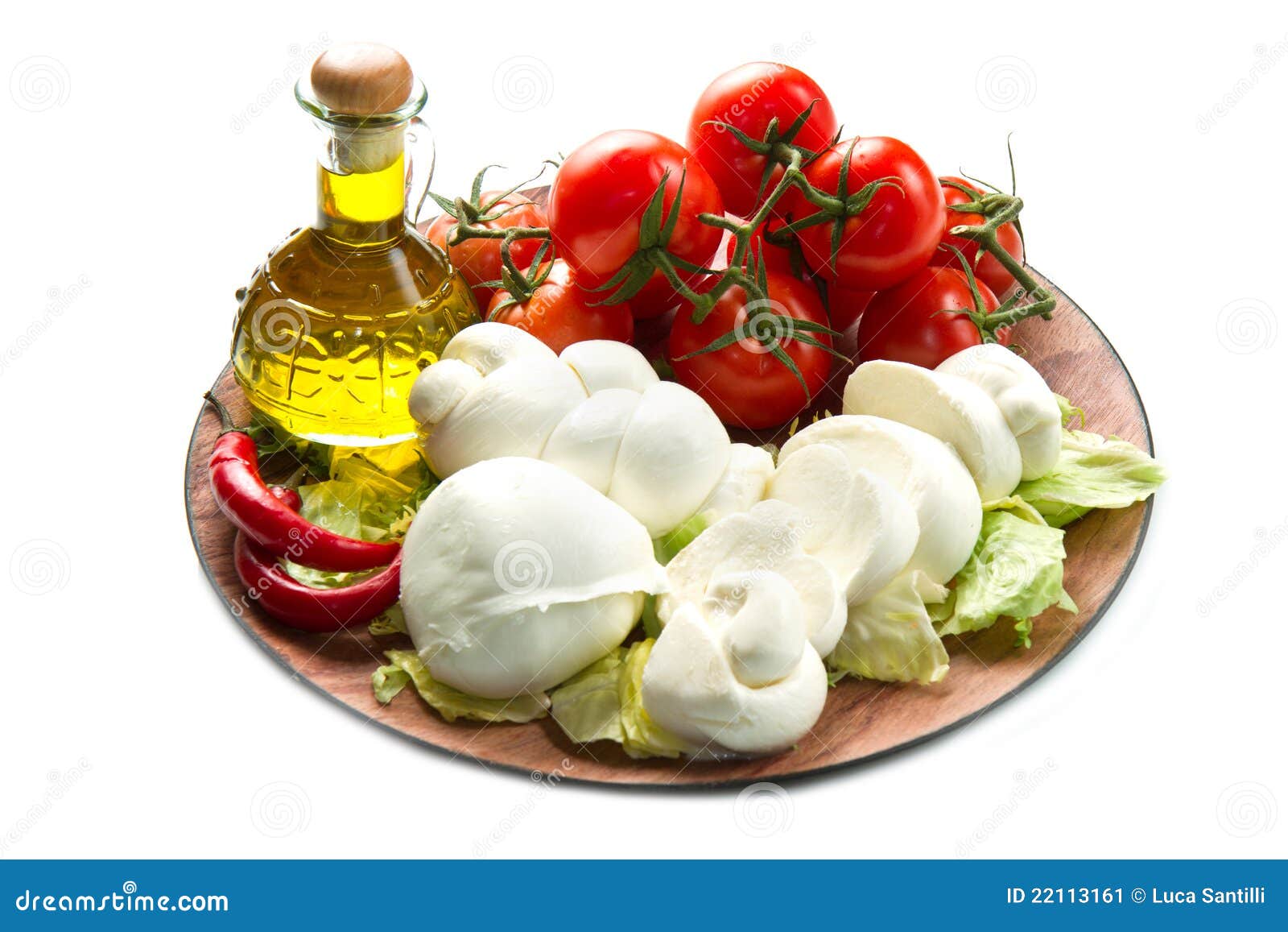 Mozzarella stock image. Image of basil, culinary, buffalo - 22113161
