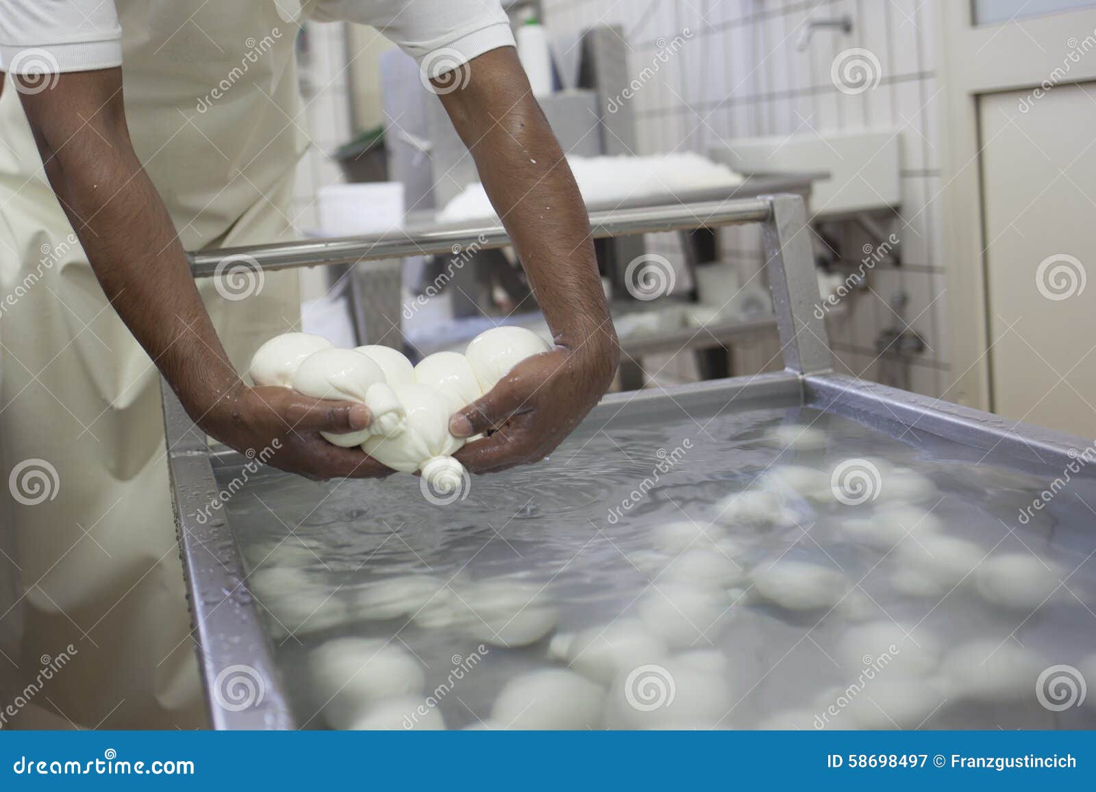 Mozzarella Farm: Hands With Mozzarella Cheese Royalty-Free Stock Photography | CartoonDealer.com ...