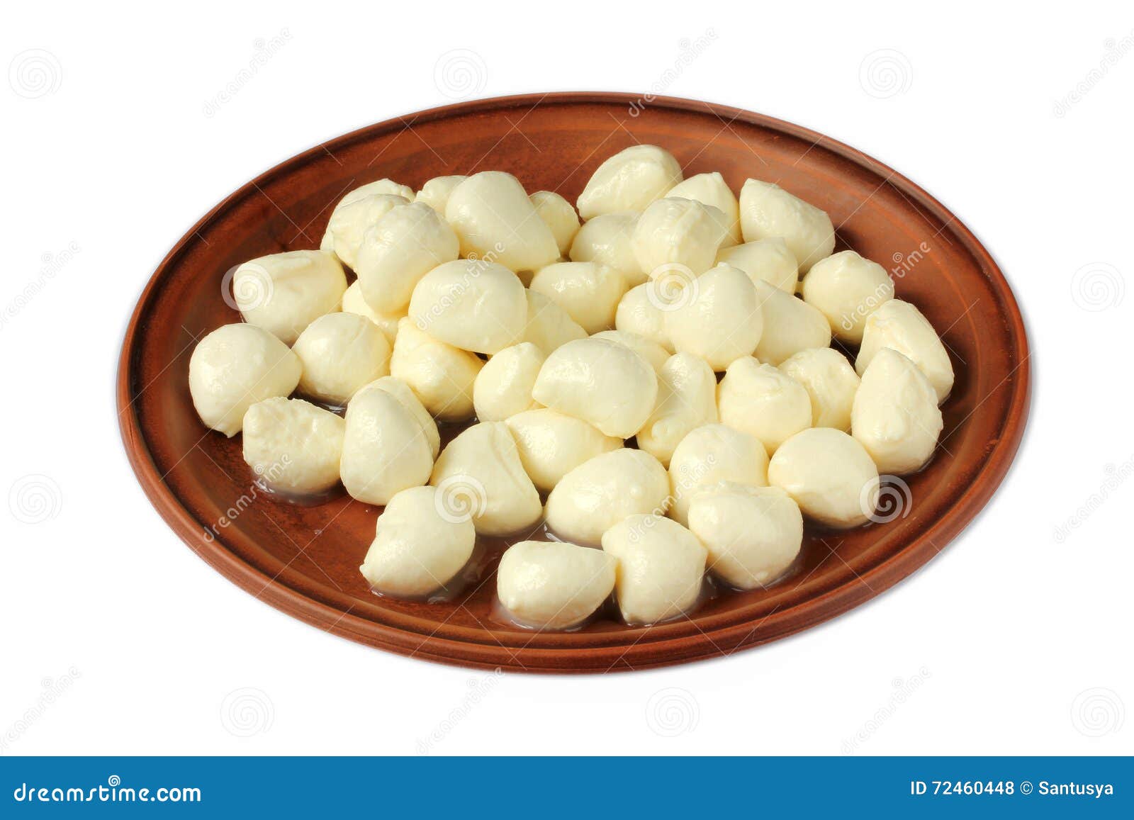 Mozzarella Mini Balls in a Bowl Stock Photo - Image of classic, cheese ...