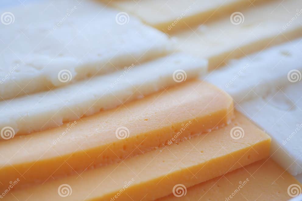 Mozzarella Slice of Cheese on Wooden Table Stock Photo - Image of lunch ...
